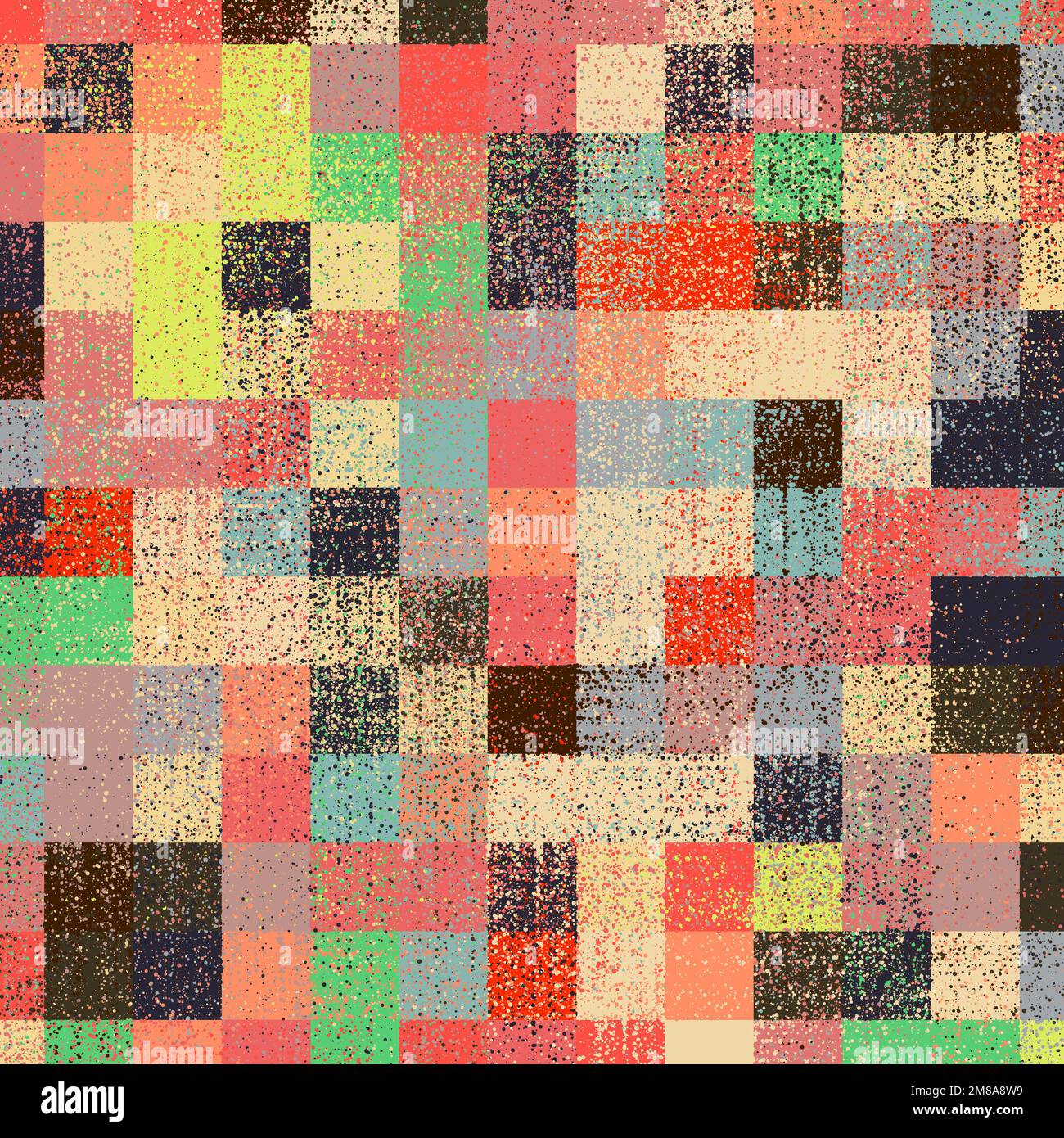 Color brushed sparcle dots paint imitation background generative ...