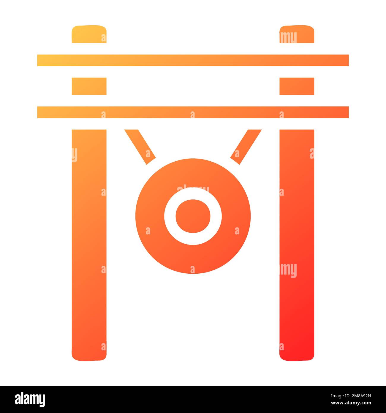 Chinese drum gong Stock Vector Images - Alamy