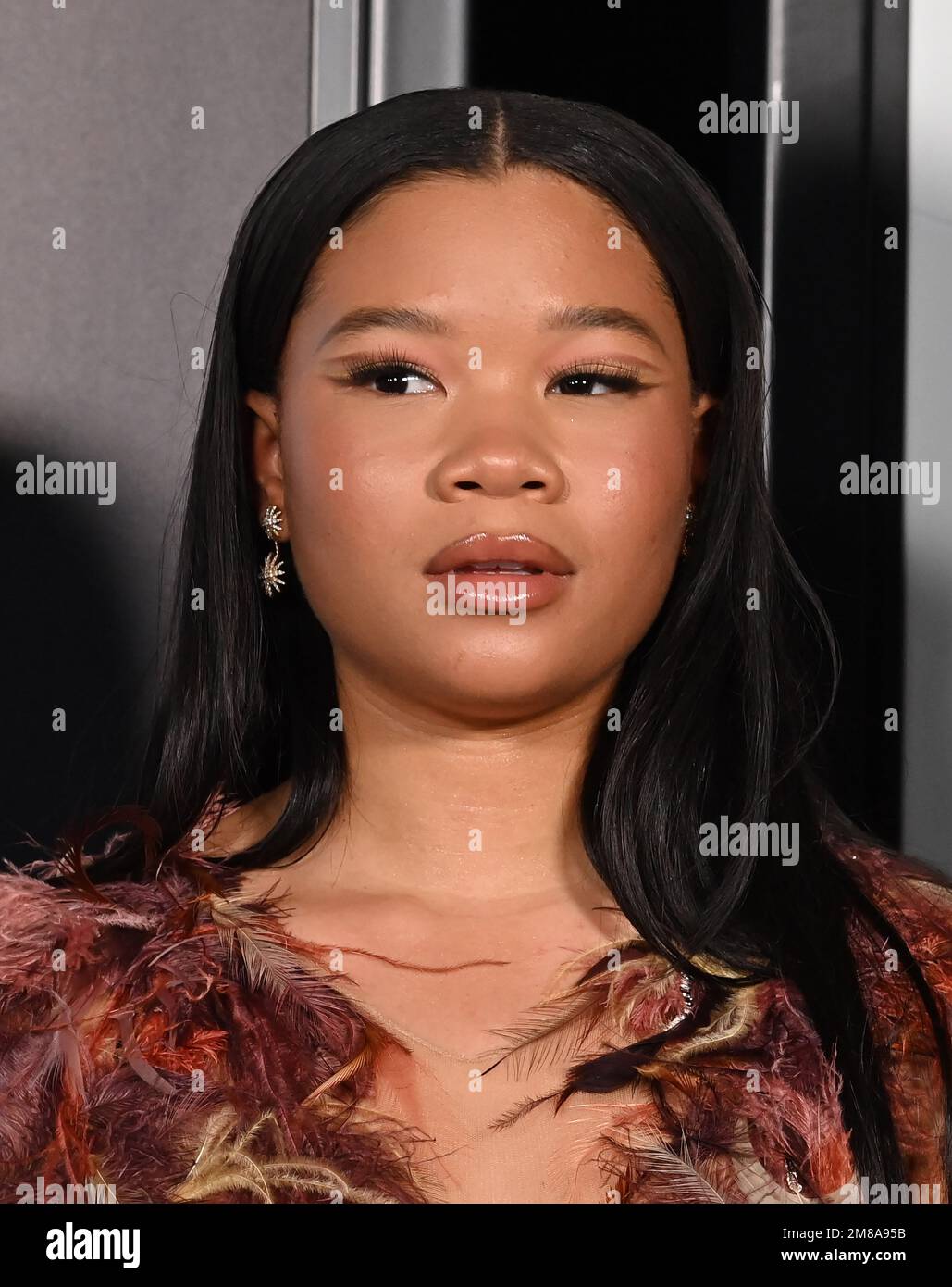 Los Angeles, Ca. 12/01/2023, Storm Reid arriving to the Los Angeles ...