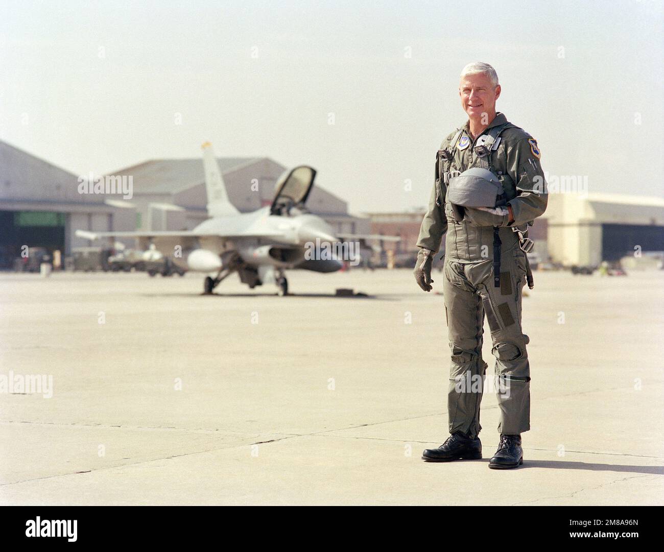 Major General Winfield S. Harpe, Commanding General, 16th Air Force ...