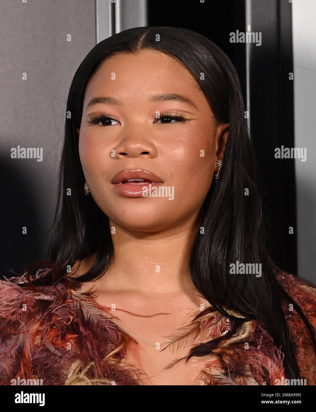 Los Angeles, Ca. 12/01/2023, Storm Reid arriving to the Los Angeles ...