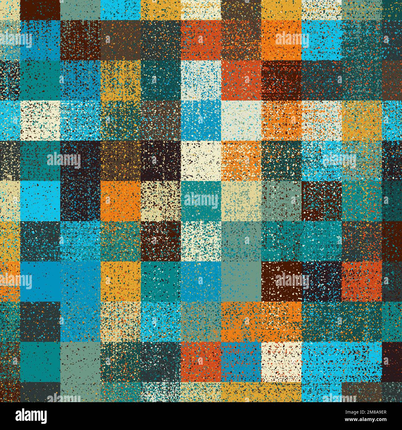 Color brushed sparcle dots paint imitation background generative ...