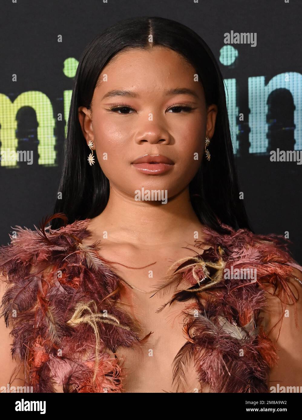 Los Angeles, Ca. 12/01/2023, Storm Reid arriving to the Los Angeles ...