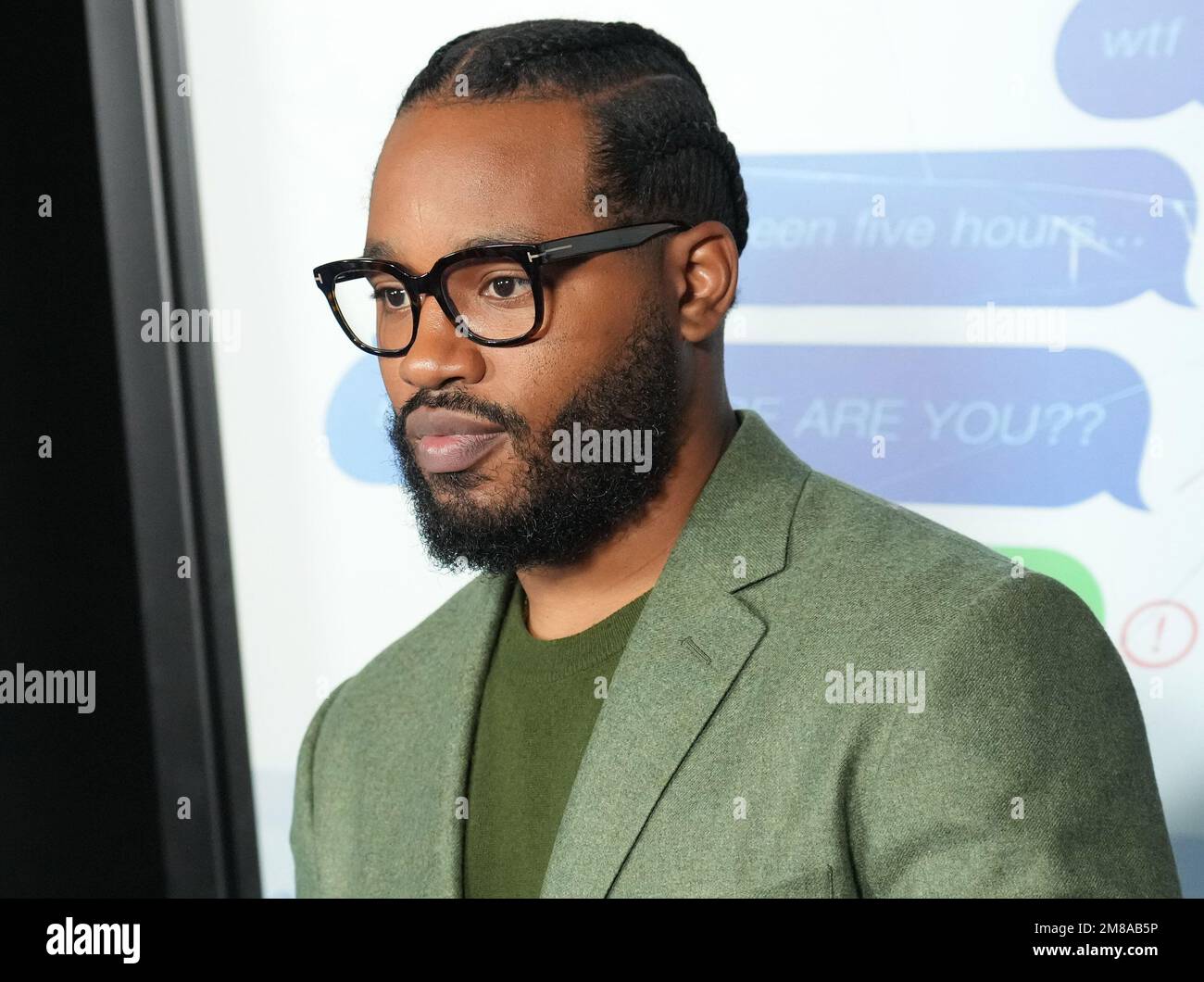Los Angeles, CA. January 12, 2023. Ryan Coogler arrives at the MISSING ...