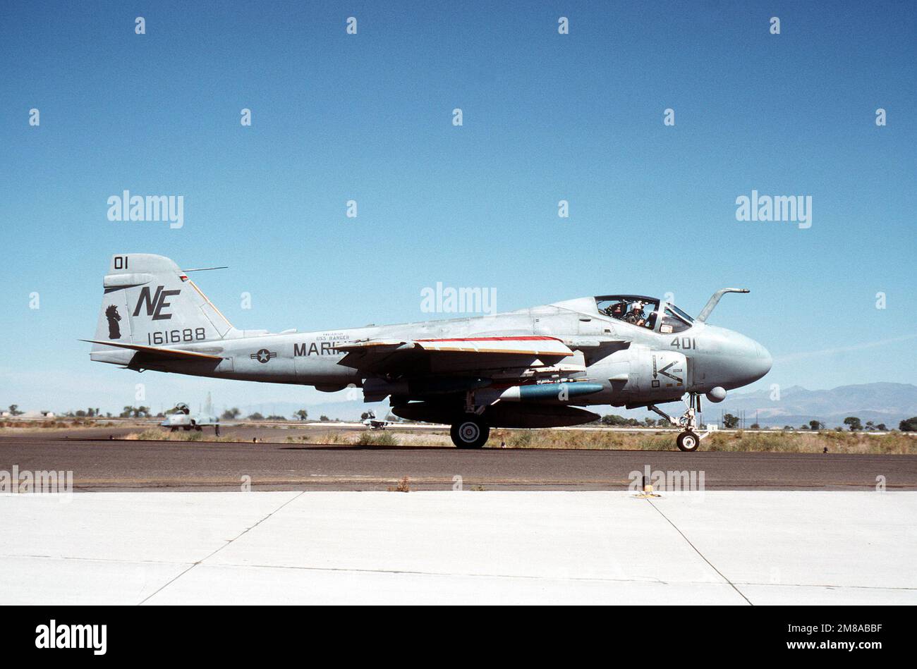 A right side view of a Marine All-Weather Attack Squadron 121 (VMA(AW ...