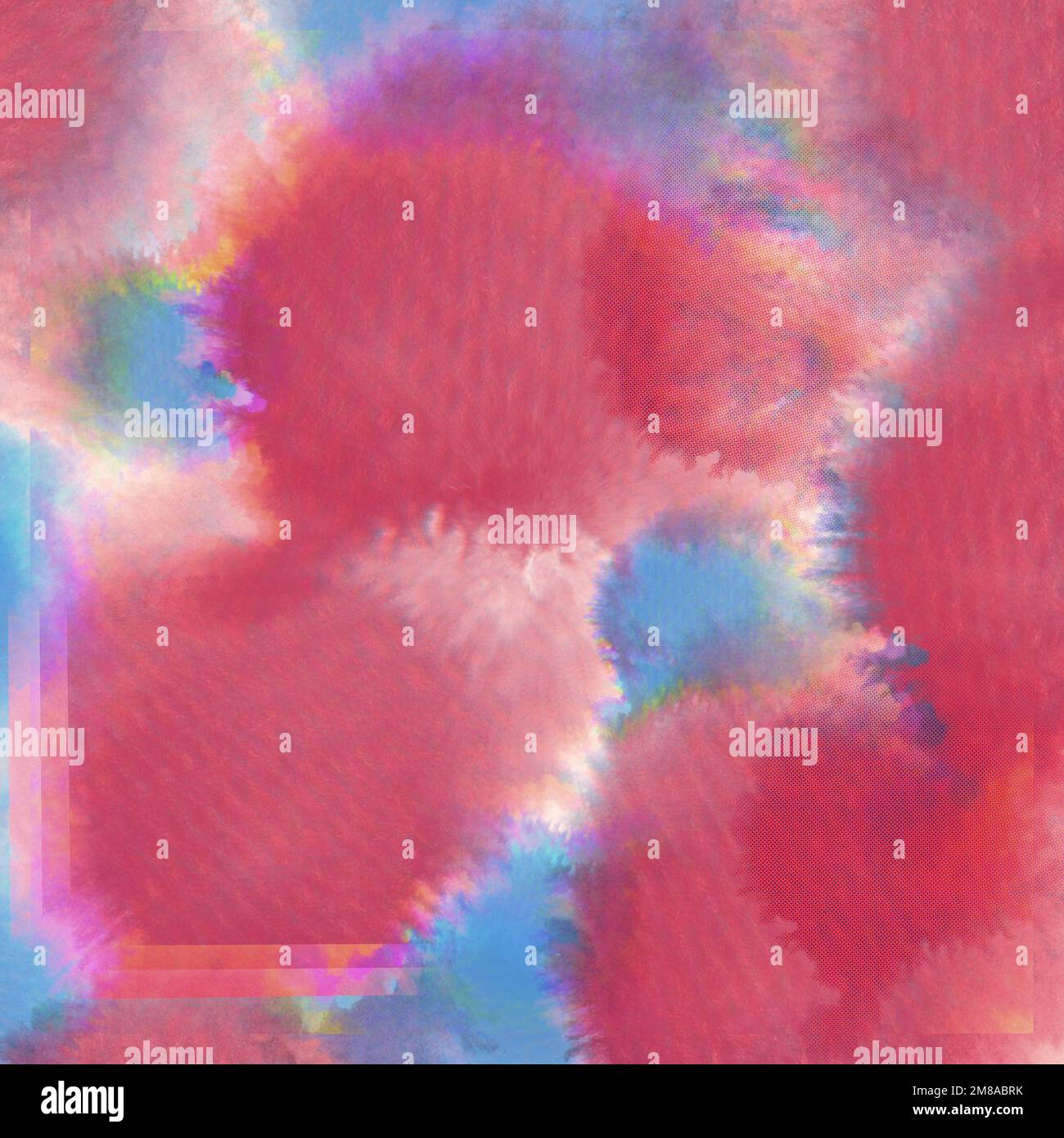 Abstract Viva Magenta texture background. Colored fluid graphic ...