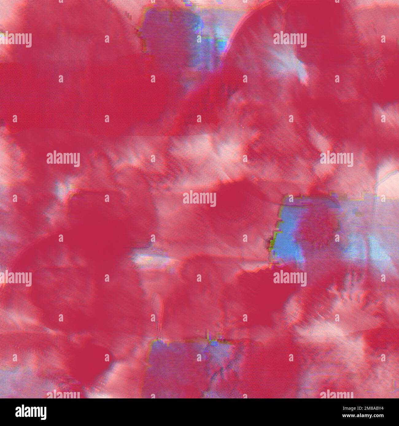 Abstract Viva Magenta texture background. Colored fluid graphic ...