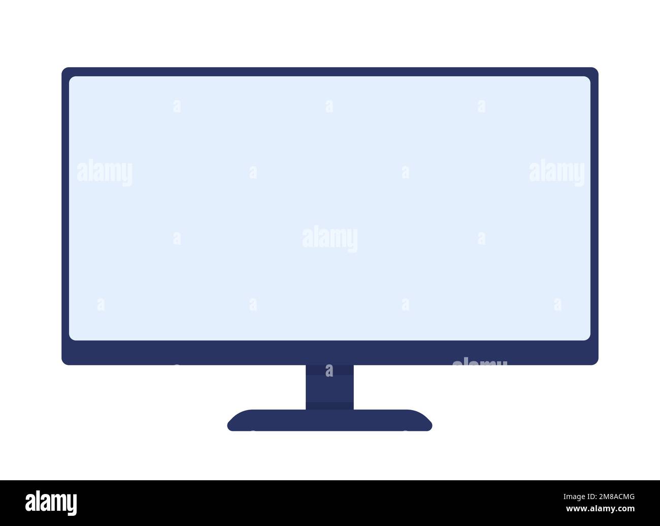 Desktop computer device display animation Stock Vector Images - Alamy