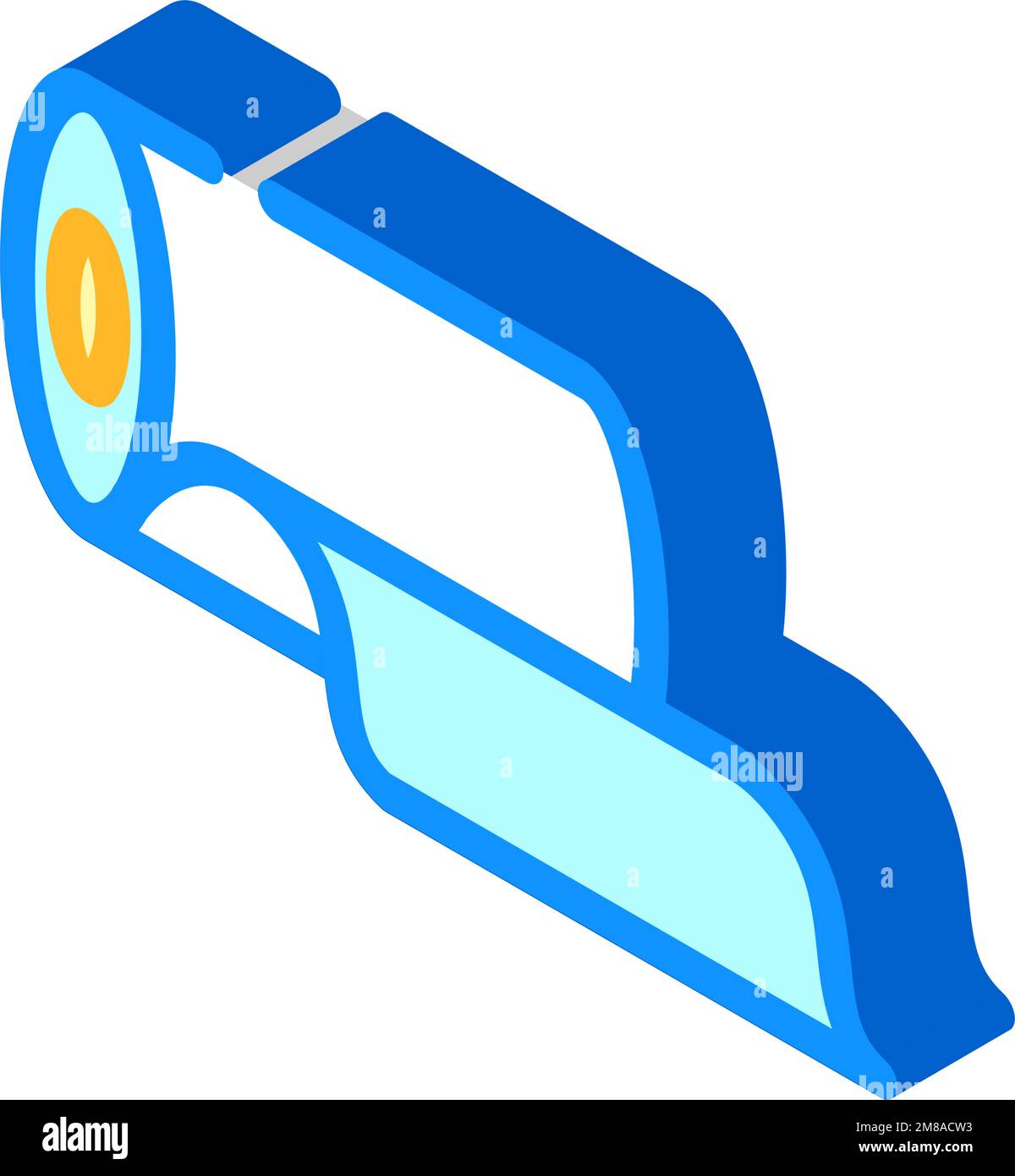 absorbent compress dressing first aid isometric icon vector ...