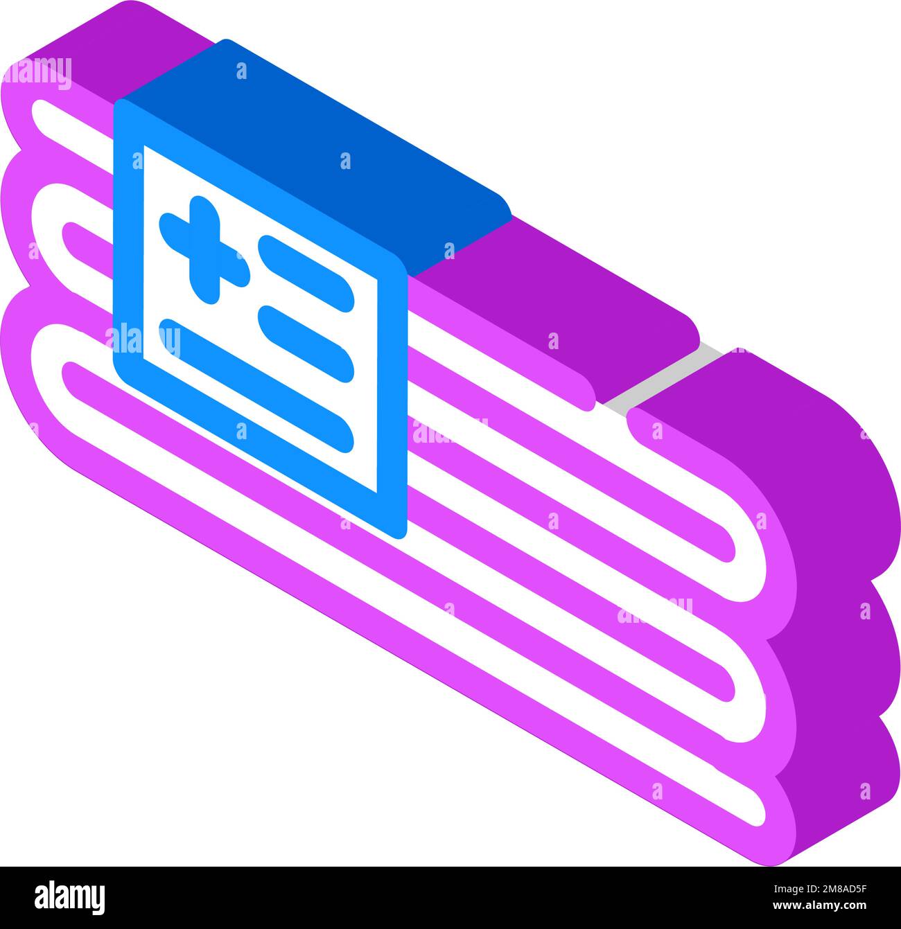 emergency blanket first aid isometric icon vector illustration Stock ...