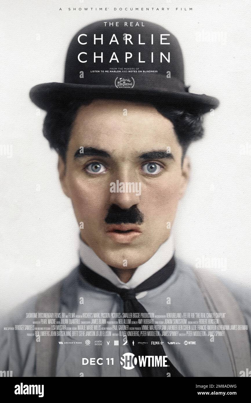 CHARLIE CHAPLIN in THE REAL CHARLIE CHAPLIN (2021), directed by JAMES ...