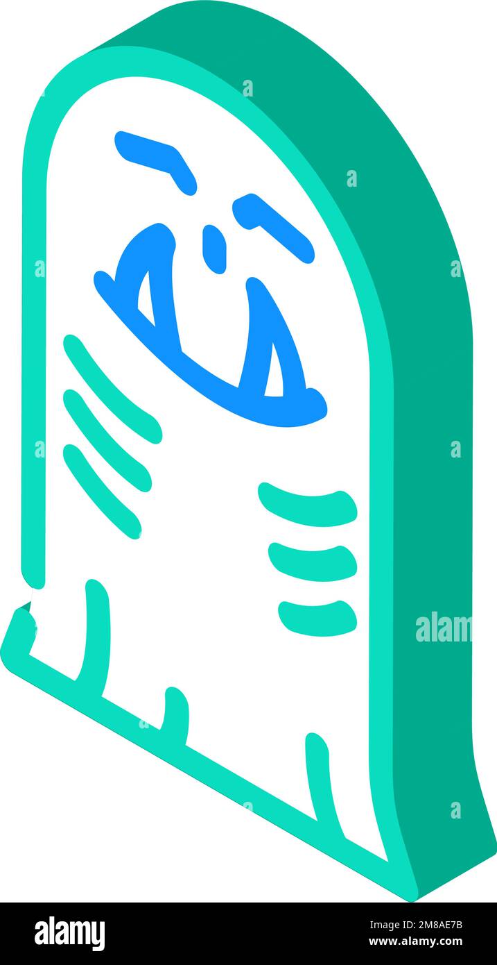 ghoul ghost isometric icon vector illustration Stock Vector Image & Art ...