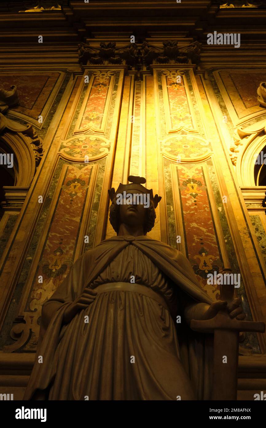 Beautiful golden, etherial, holy sunlight streams through windows and ...