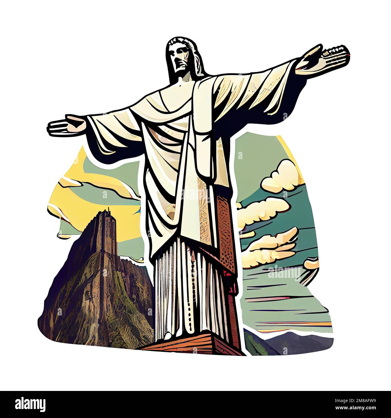 Statue tourist attraction Cut Out Stock Images & Pictures - Alamy