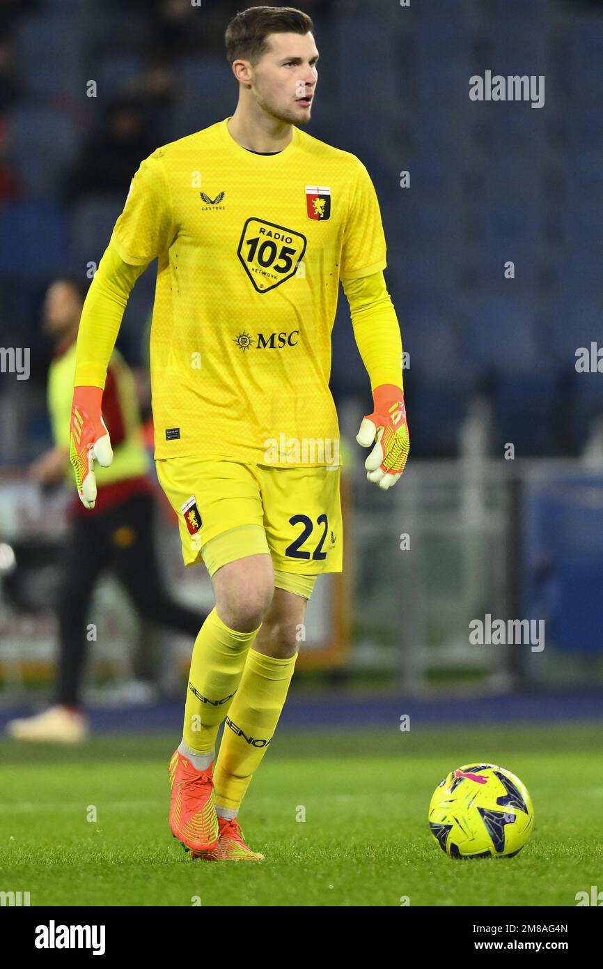 Rome, Italy. 12th Jan, 2023. Josep Martinez Riera of Genoa CFC during ...