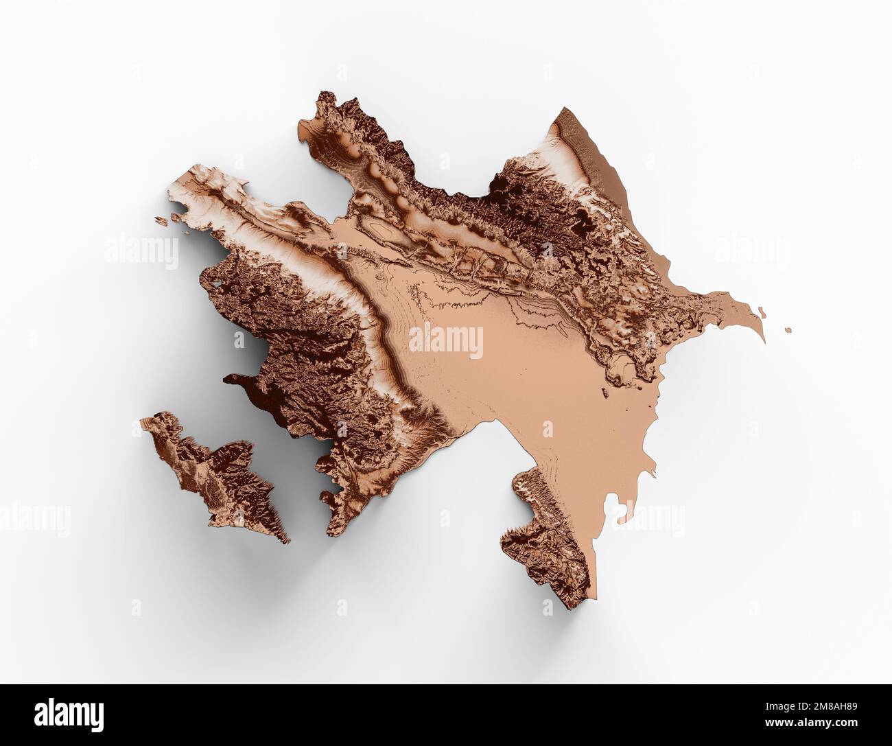 Old map of azerbaijan hi-res stock photography and images - Alamy
