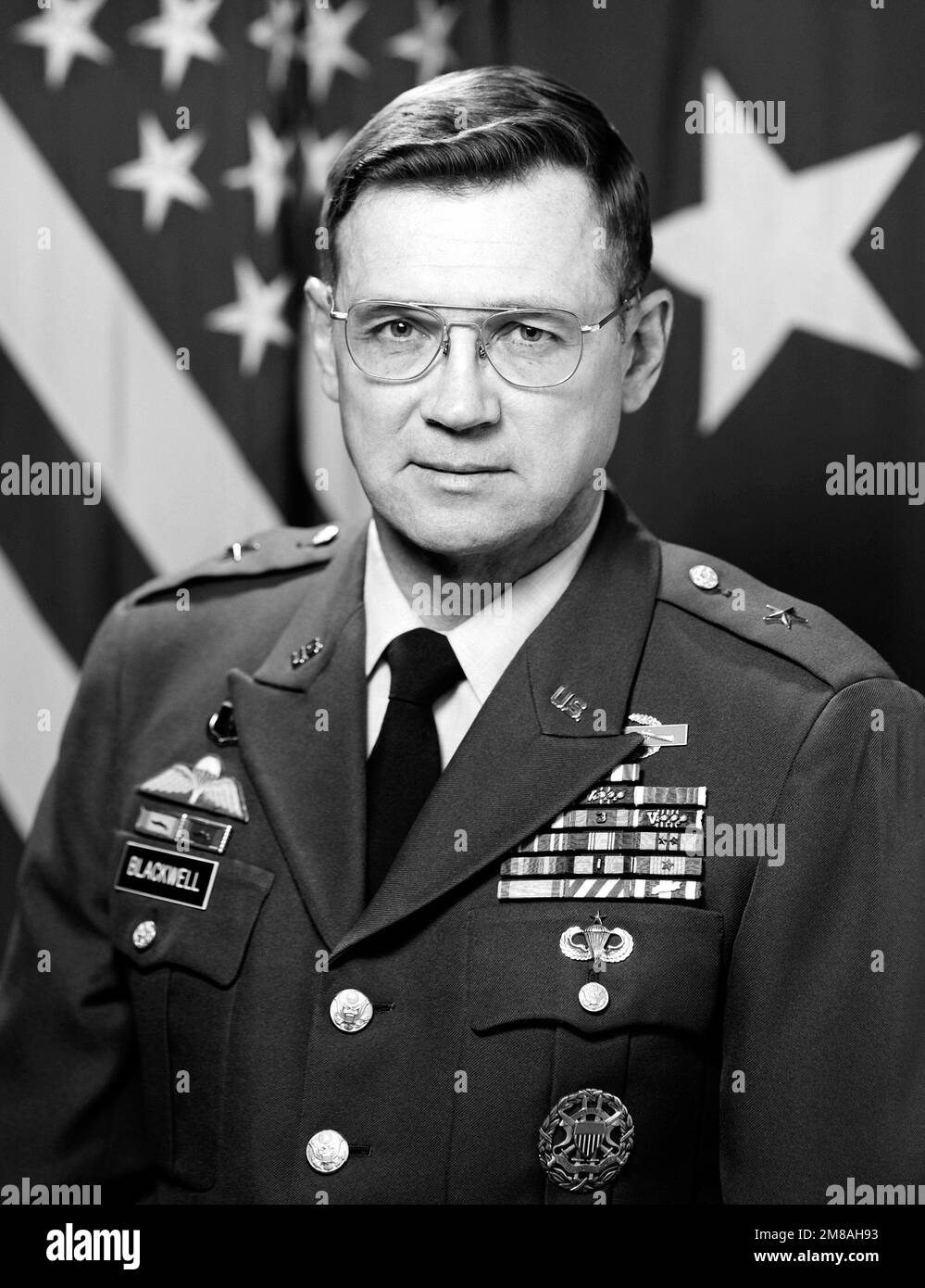 Brigadier general paul e Black and White Stock Photos & Images - Alamy