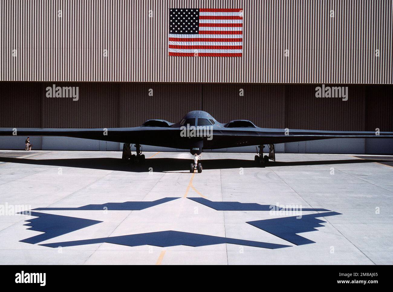 A front view of the B-2 advanced technology bomber at its rollout Air ...
