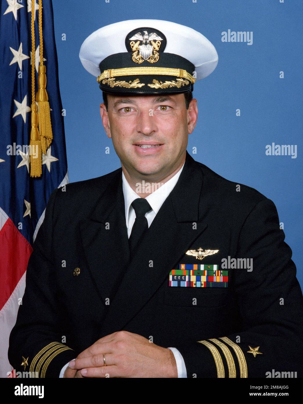 Commander Kenneth L. Eichelberger, USN (covered). Country: Unknown ...