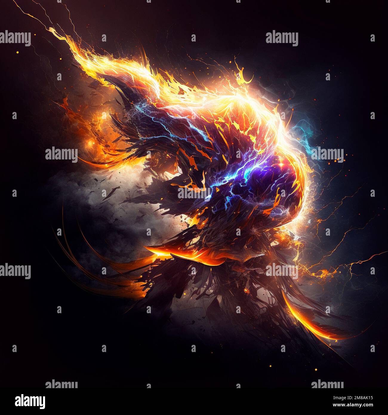 Thunder fire hi-res stock photography and images - Alamy