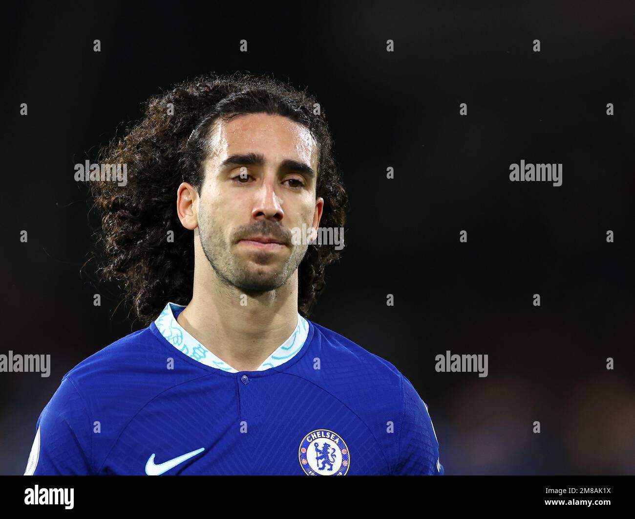 London, England, 12th January 2023. Marc Cucurella of Chelsea during ...