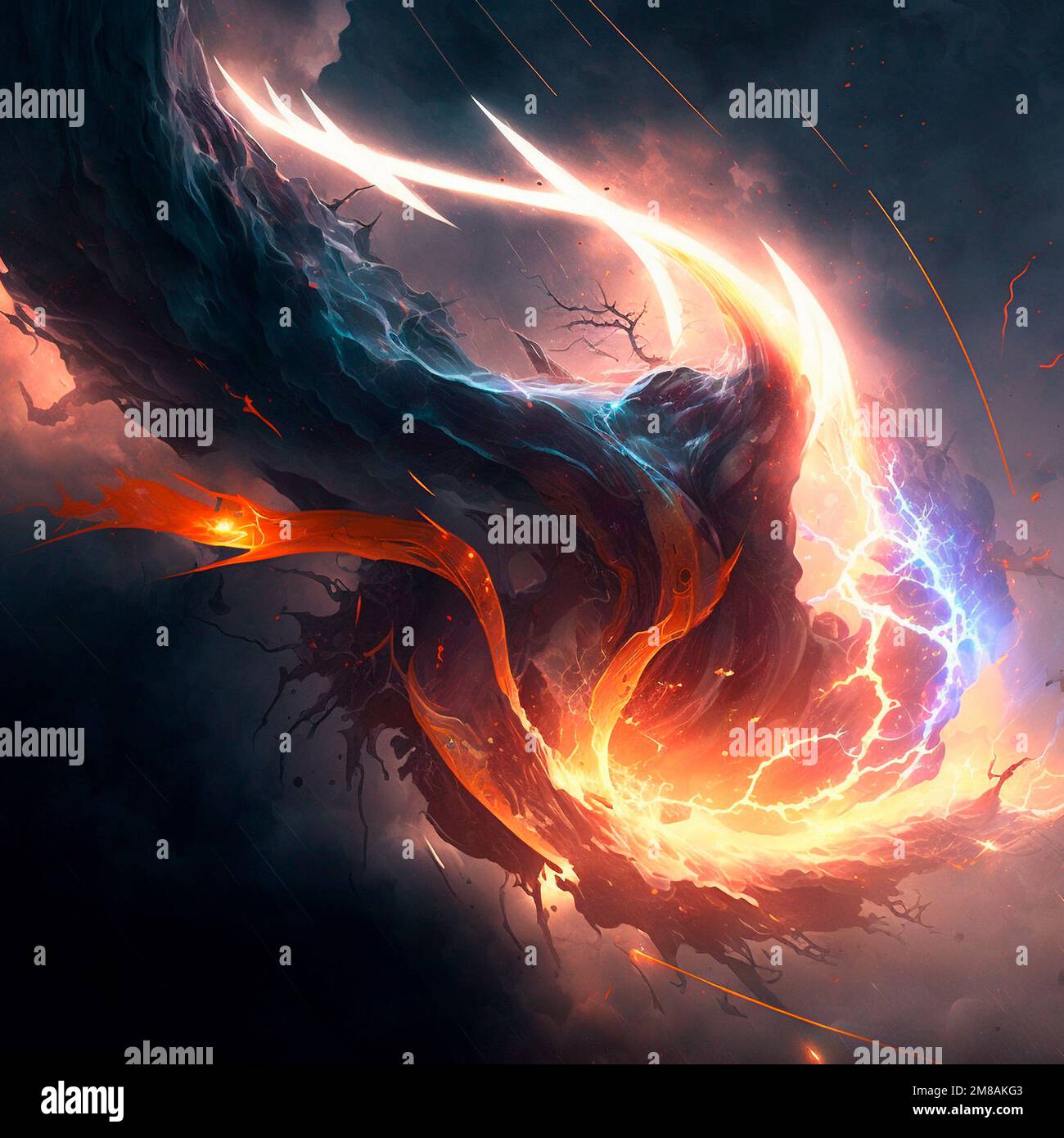 Thunder fire hi-res stock photography and images - Alamy