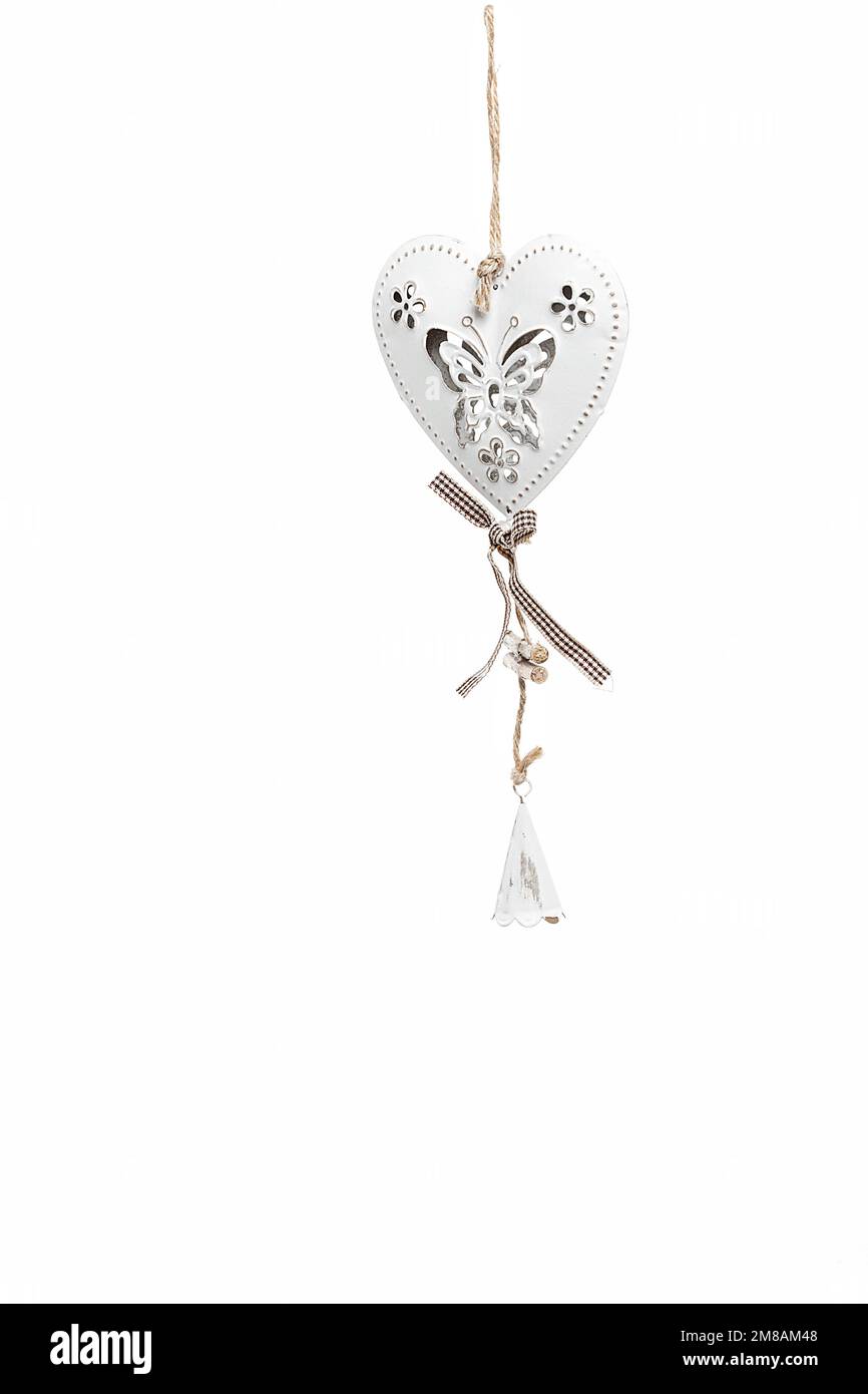 Plaque in fabric, wood, steel to hang with dedication. Gift idea ...