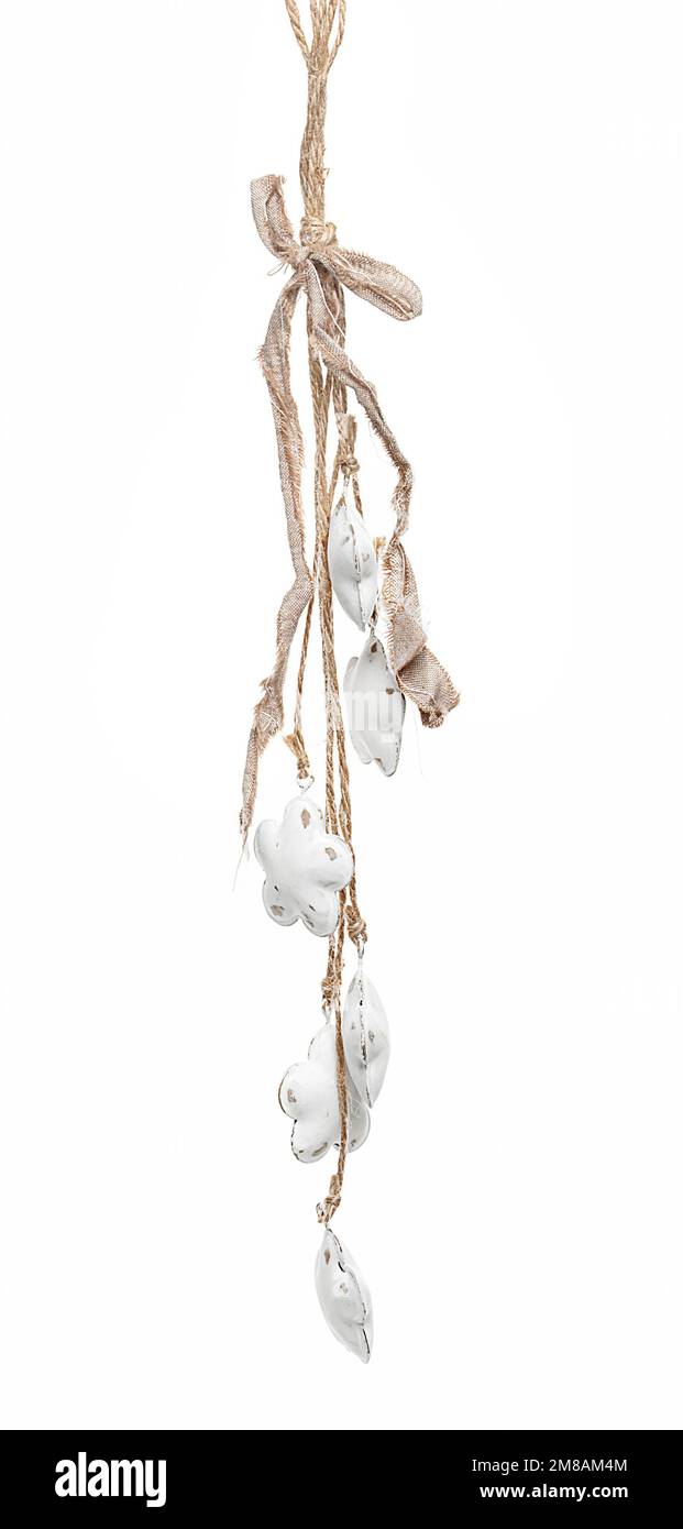 Plaque in fabric, wood, steel to hang with dedication. Gift idea ...