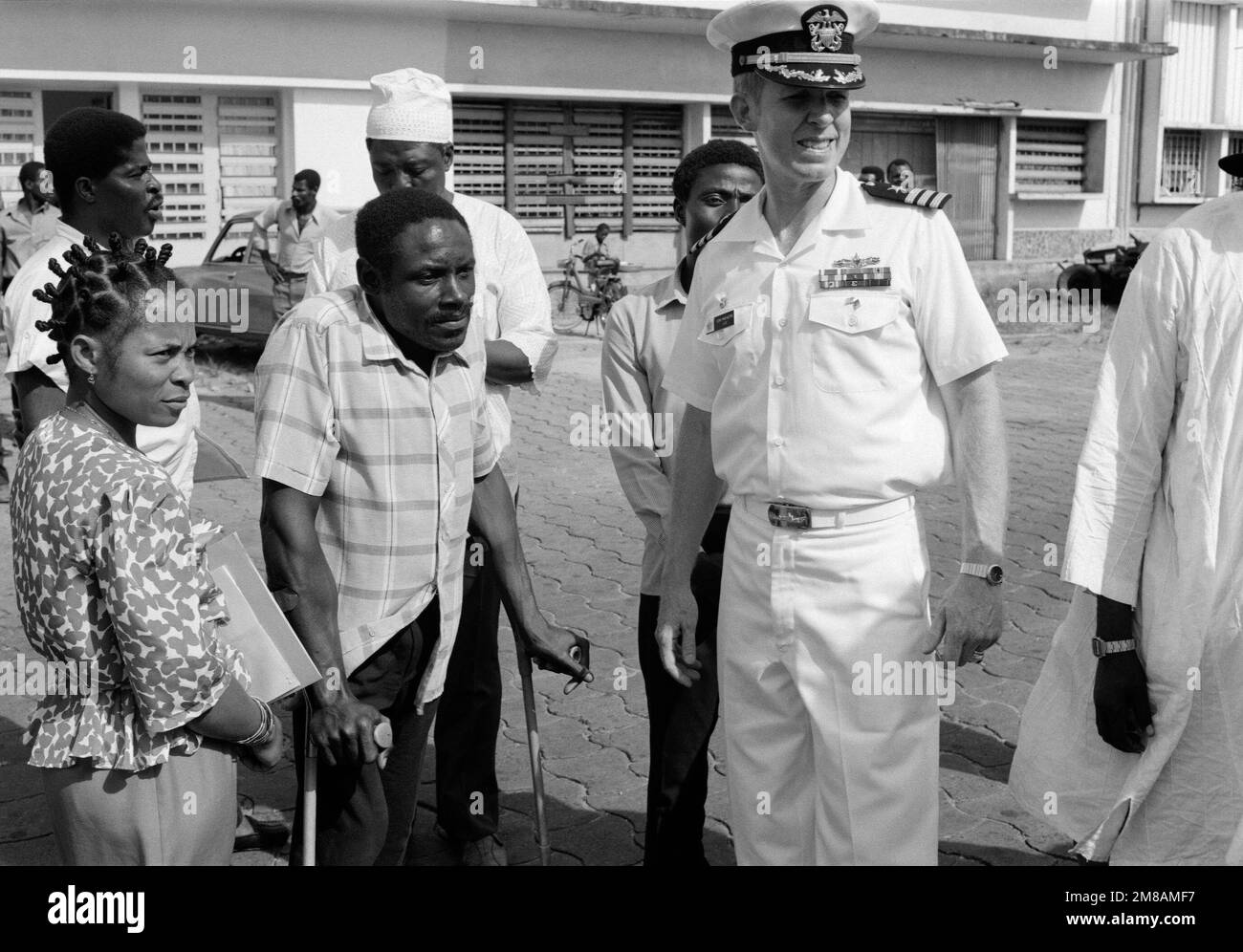 DN-SN-89-02455. Base: Abidjan Country: Cote D' Ivoire (CIV Stock Photo ...