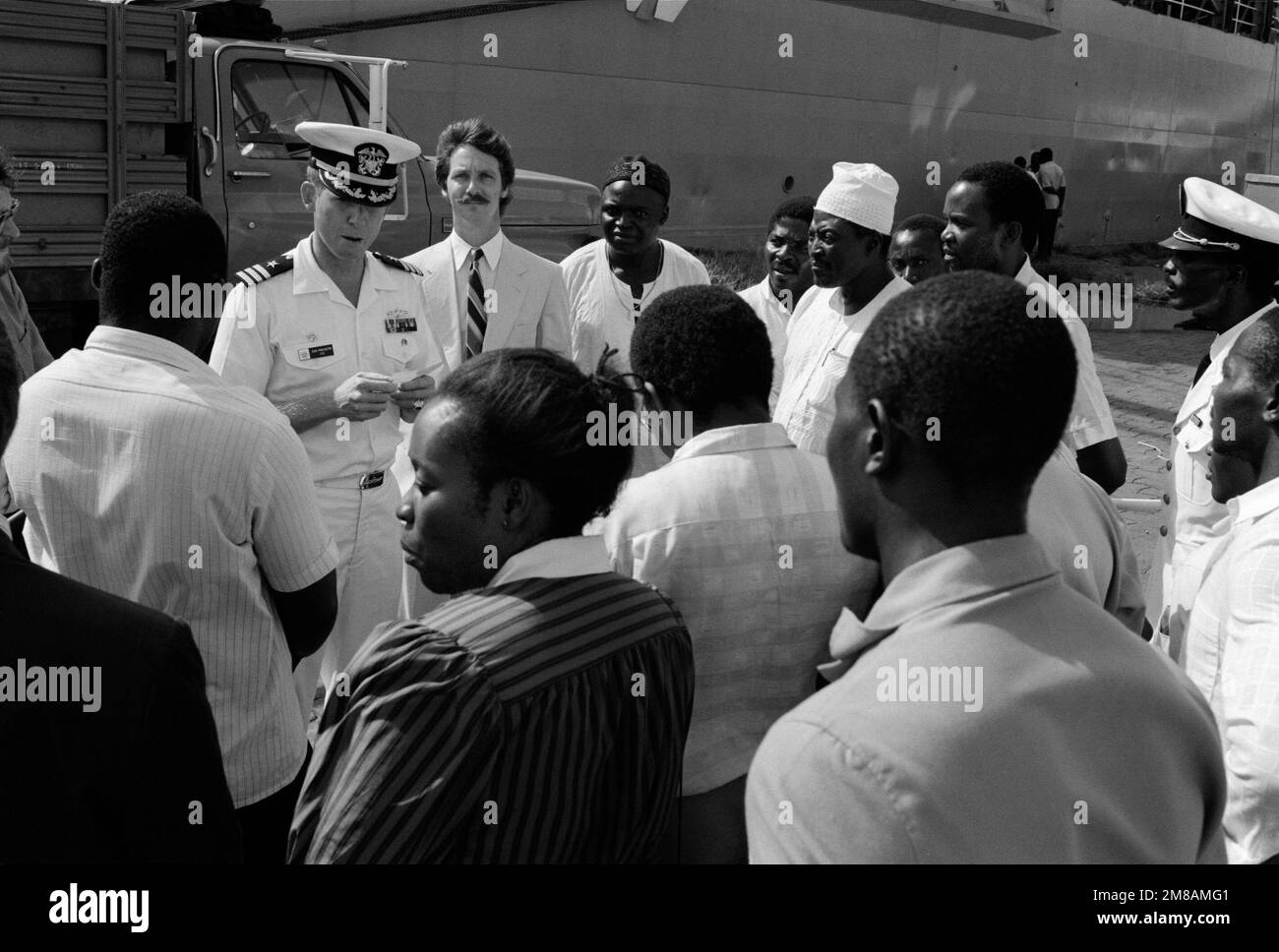 DN-SN-89-02454. Base: Abidjan Country: Cote D' Ivoire (CIV Stock Photo ...