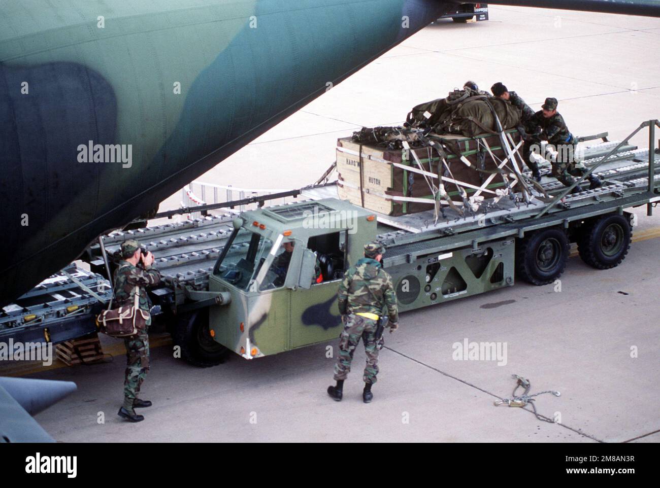 An Air Force photographer, lower left, from the 1365th Audio Visual ...