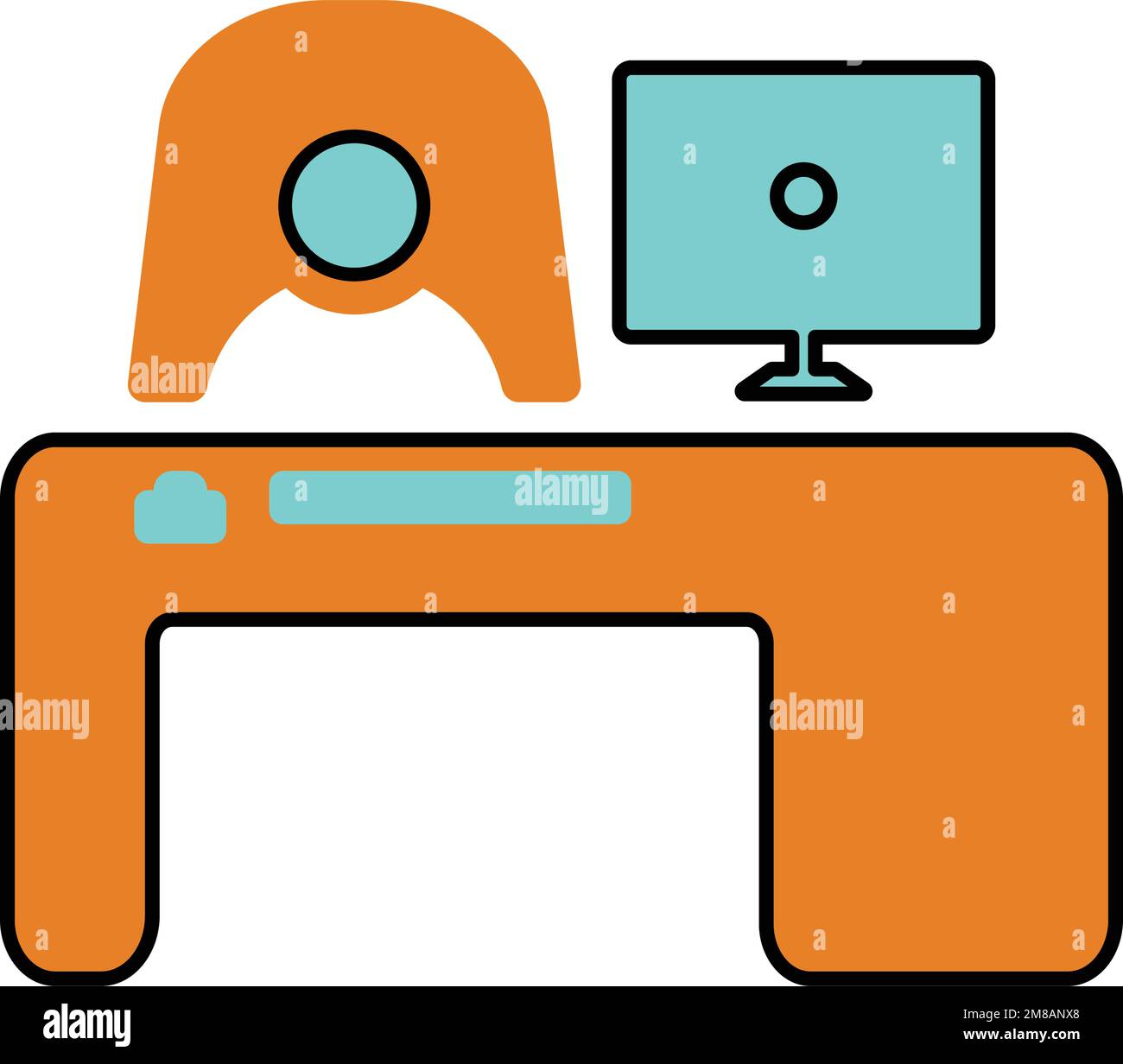 Silhouette course Stock Vector Images - Alamy