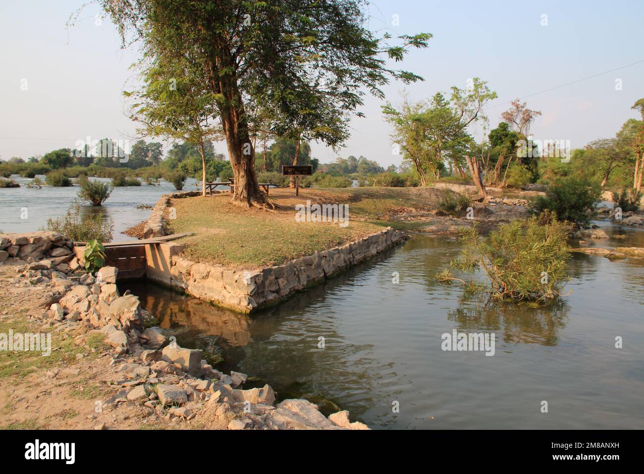 at khone island (laos Stock Photo - Alamy