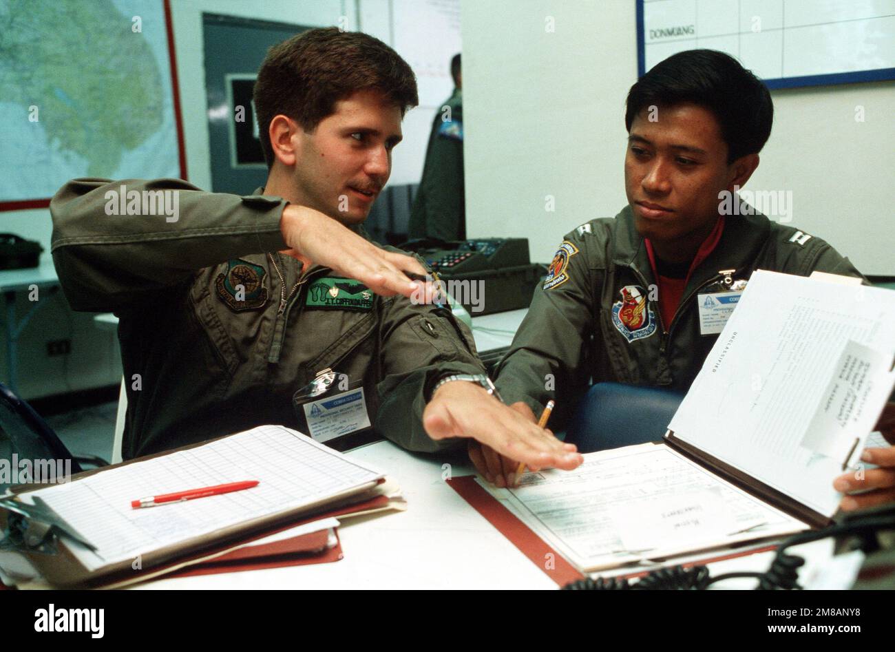 LT John Coffindaffer, left, of the 41st Air Rescue and Recovery ...