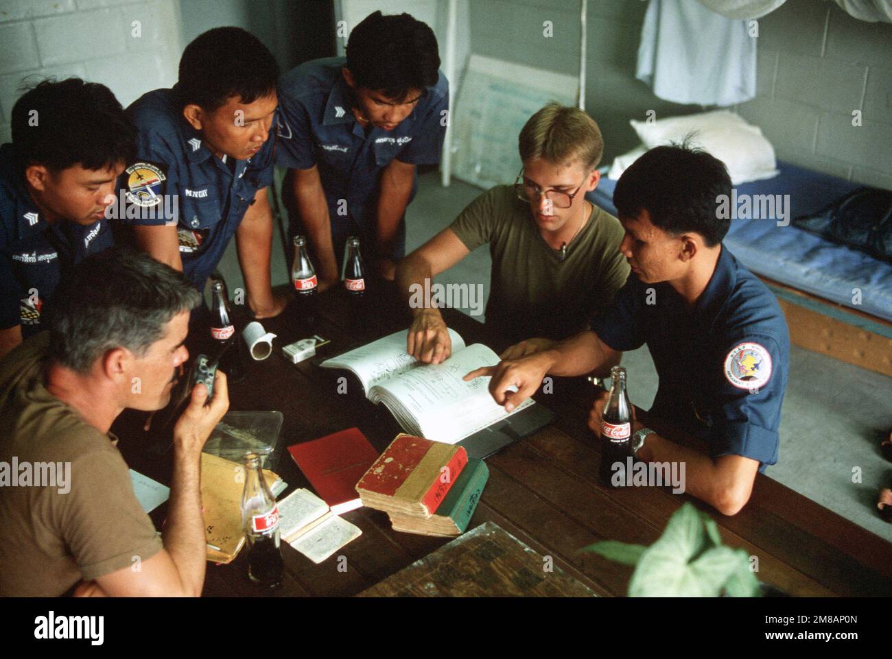 SGT Jeffery Walter, left, and TSGT William Irick of the 13th Aircraft ...