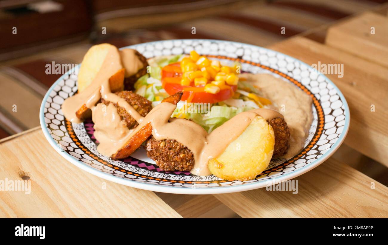 Vegan protein combo hi-res stock photography and images - Alamy