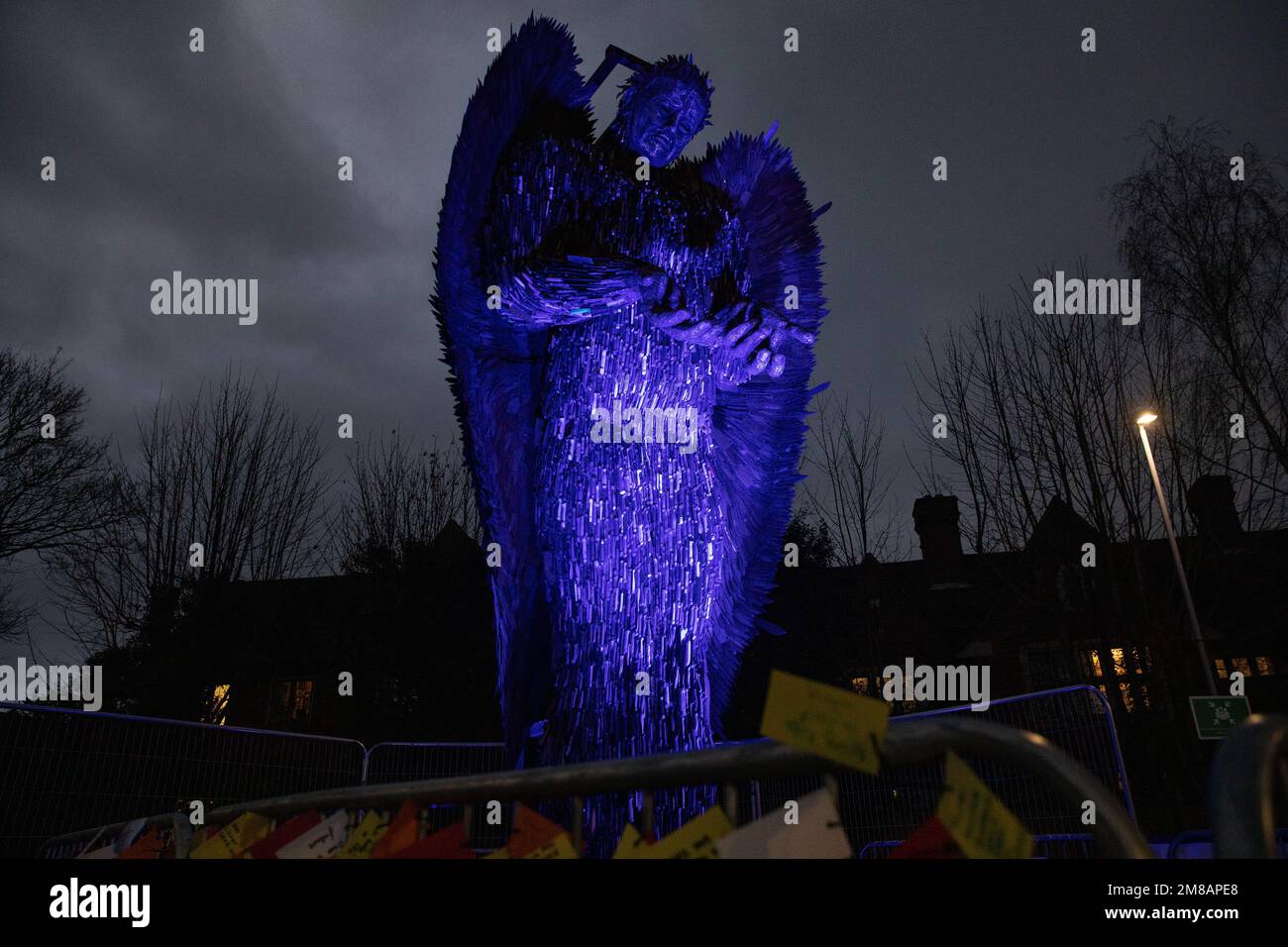 Slough, UK. 12th January, 2023. The National Monument Against Violence ...