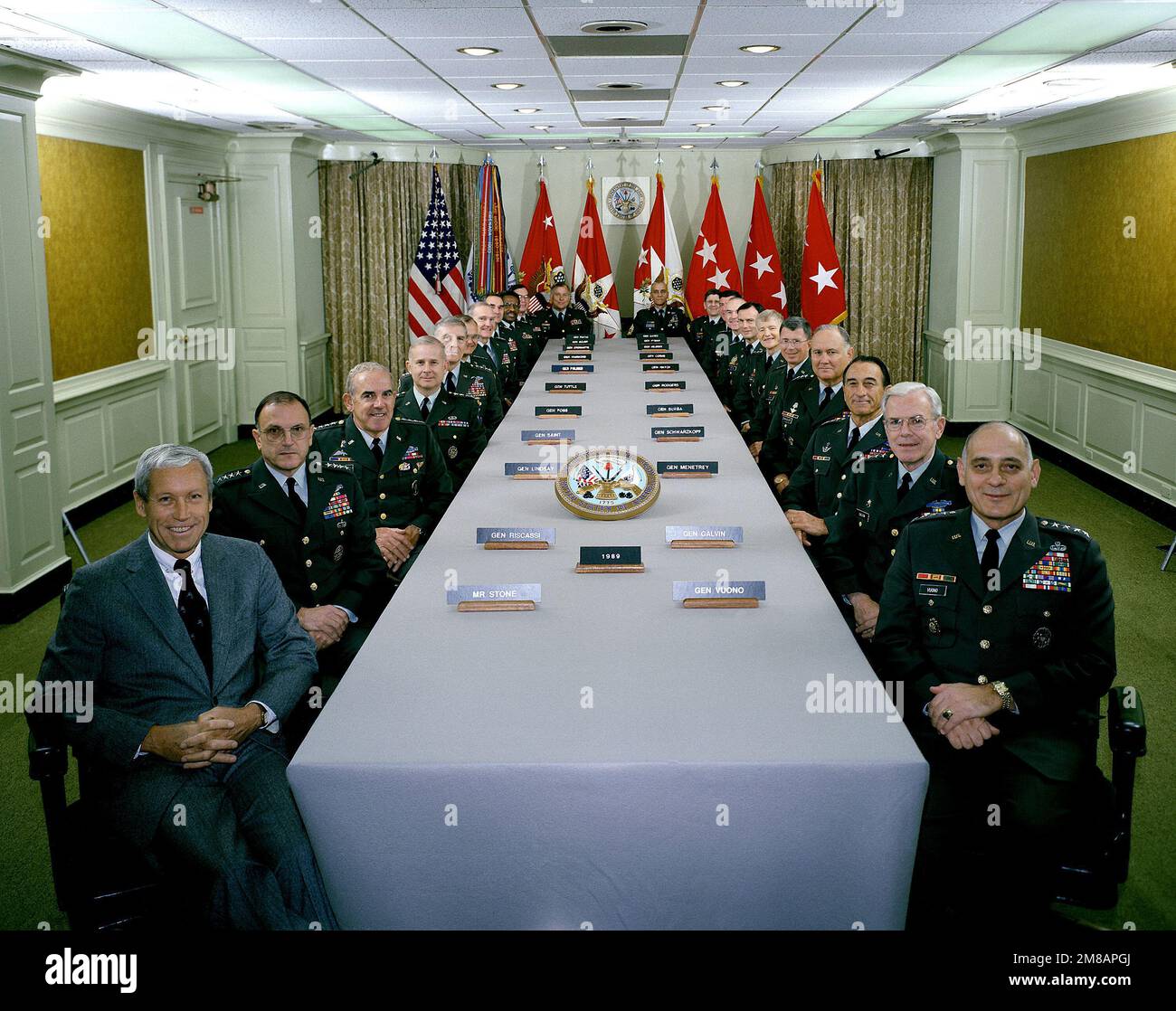 The heads of the Army's major commands gather for a conference. They ...