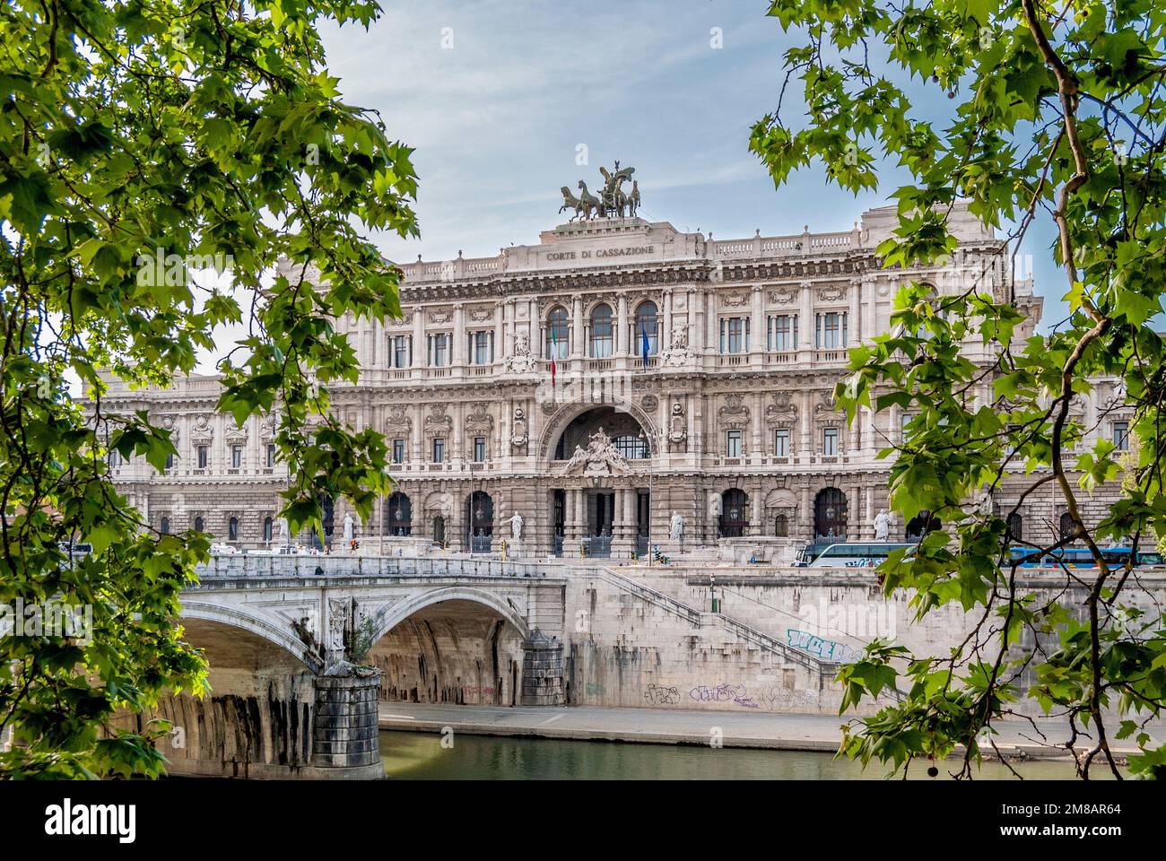 The Palace of Justice, seat of the Supreme Court of Cassation and the ...