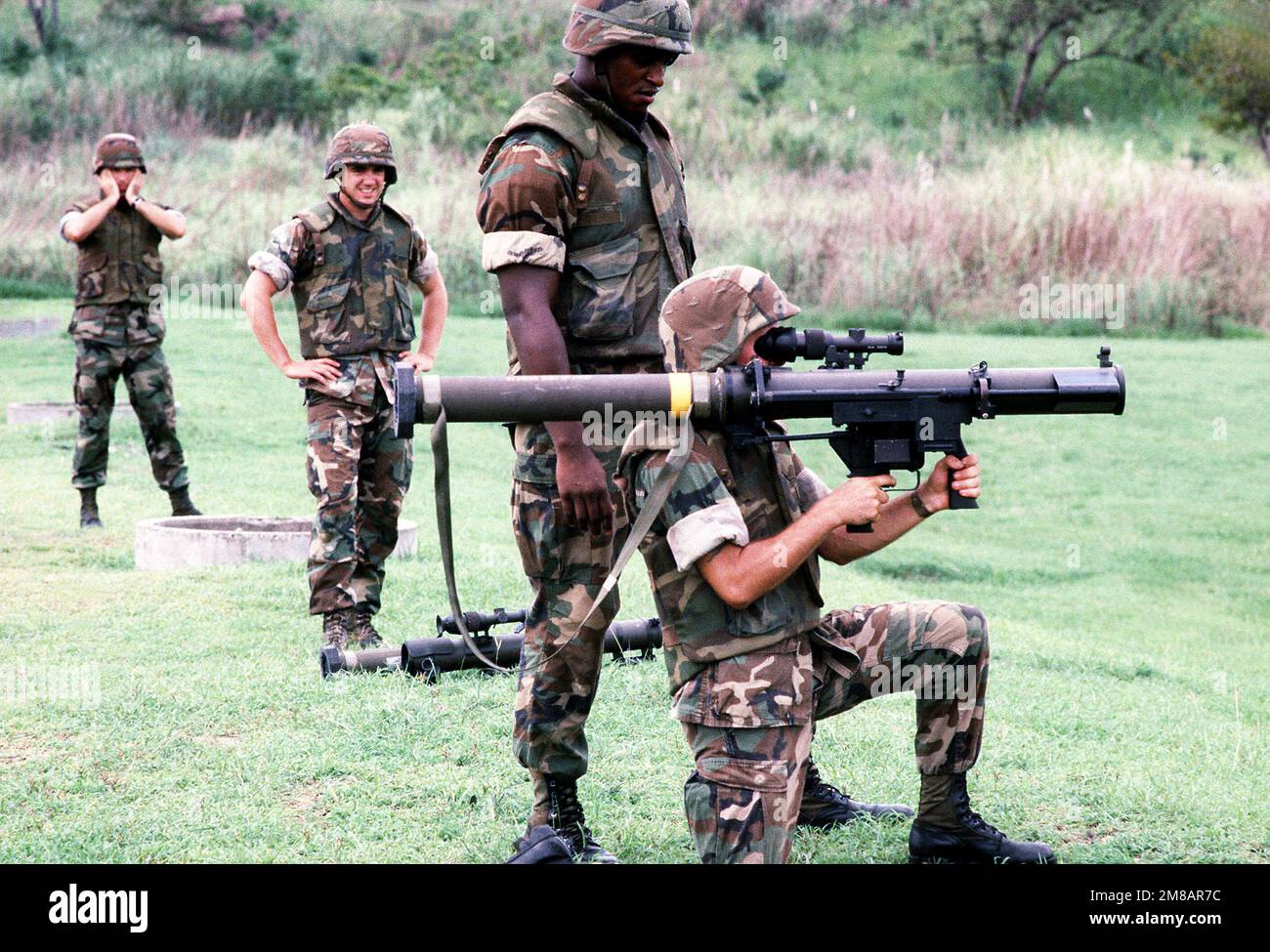 A Marine of 4th Platoon, Fleet Anti-terrorist Security Team (FAST ...