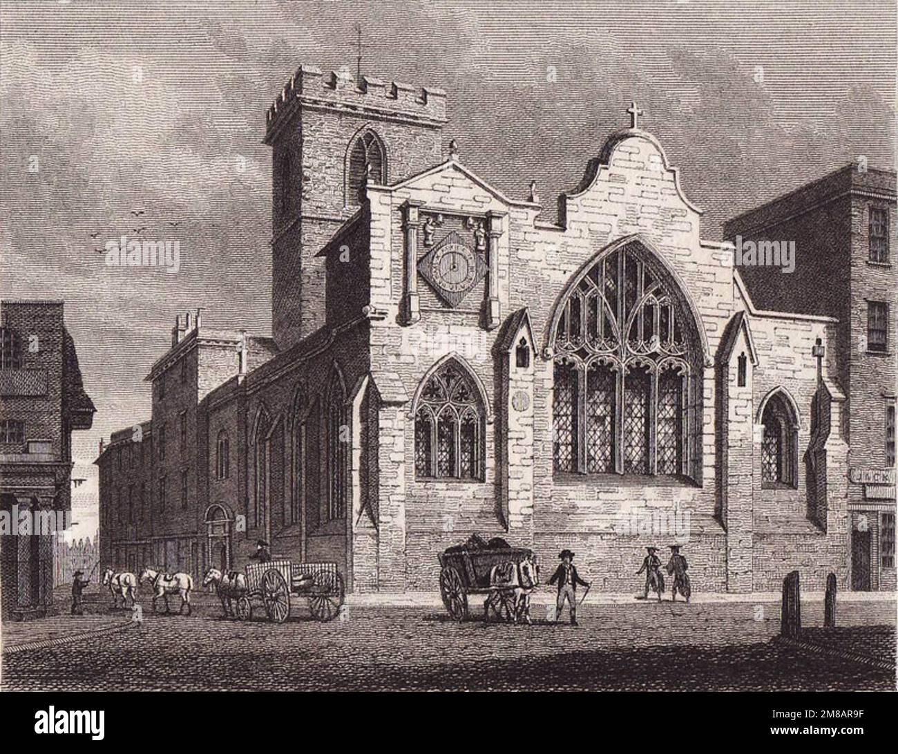 Orlando Gibbons's baptism place Stock Photo - Alamy