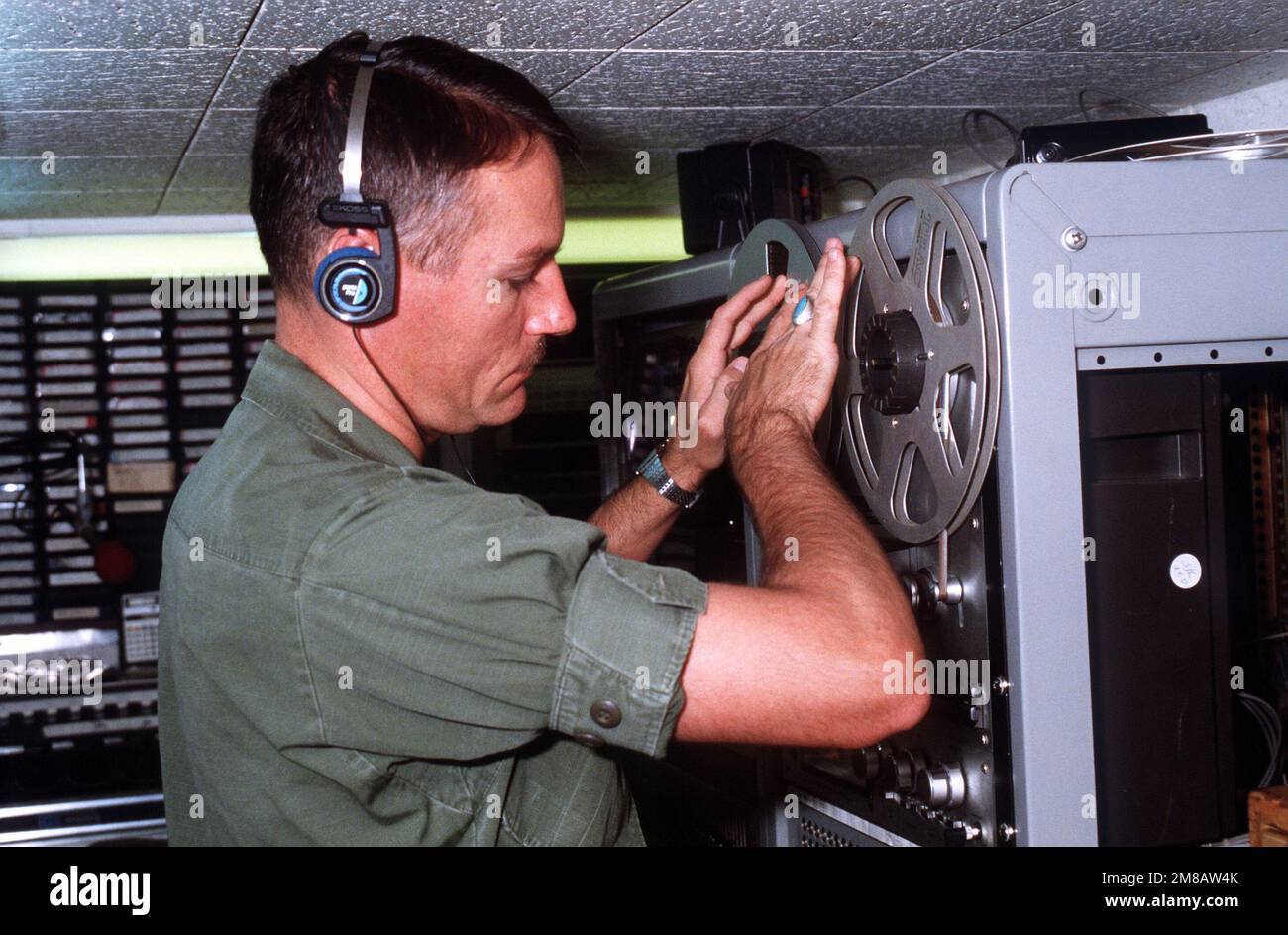 SSG Peter Burt, station manager for Southern Command Network (SCN ...