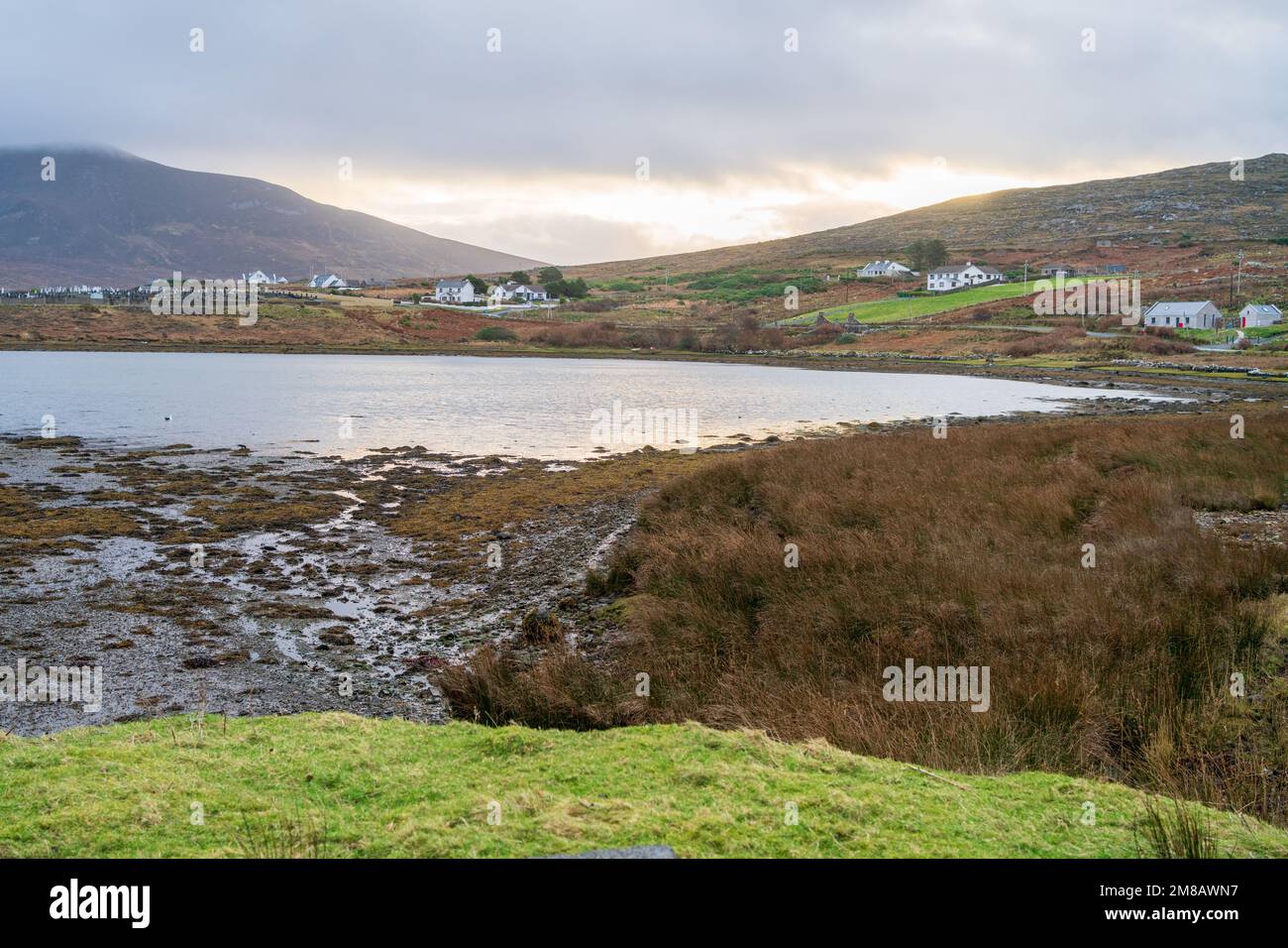 Sunrise on Achill Island, Ireland Stock Photo - Alamy