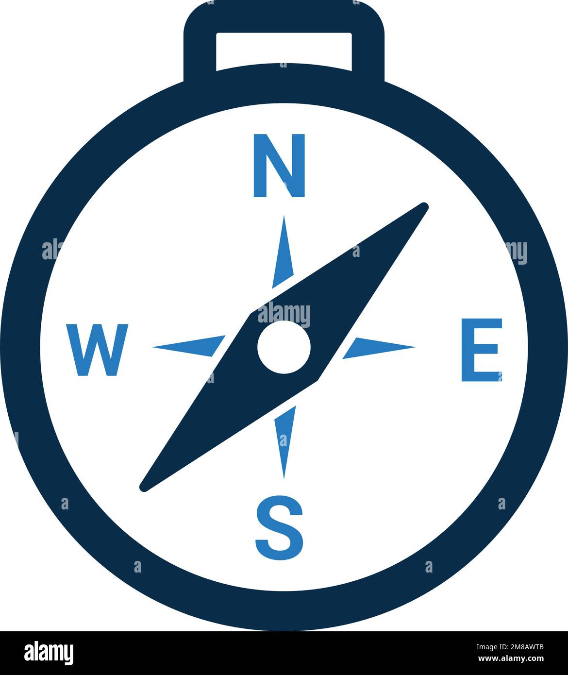 Orientation map Stock Vector Images - Alamy