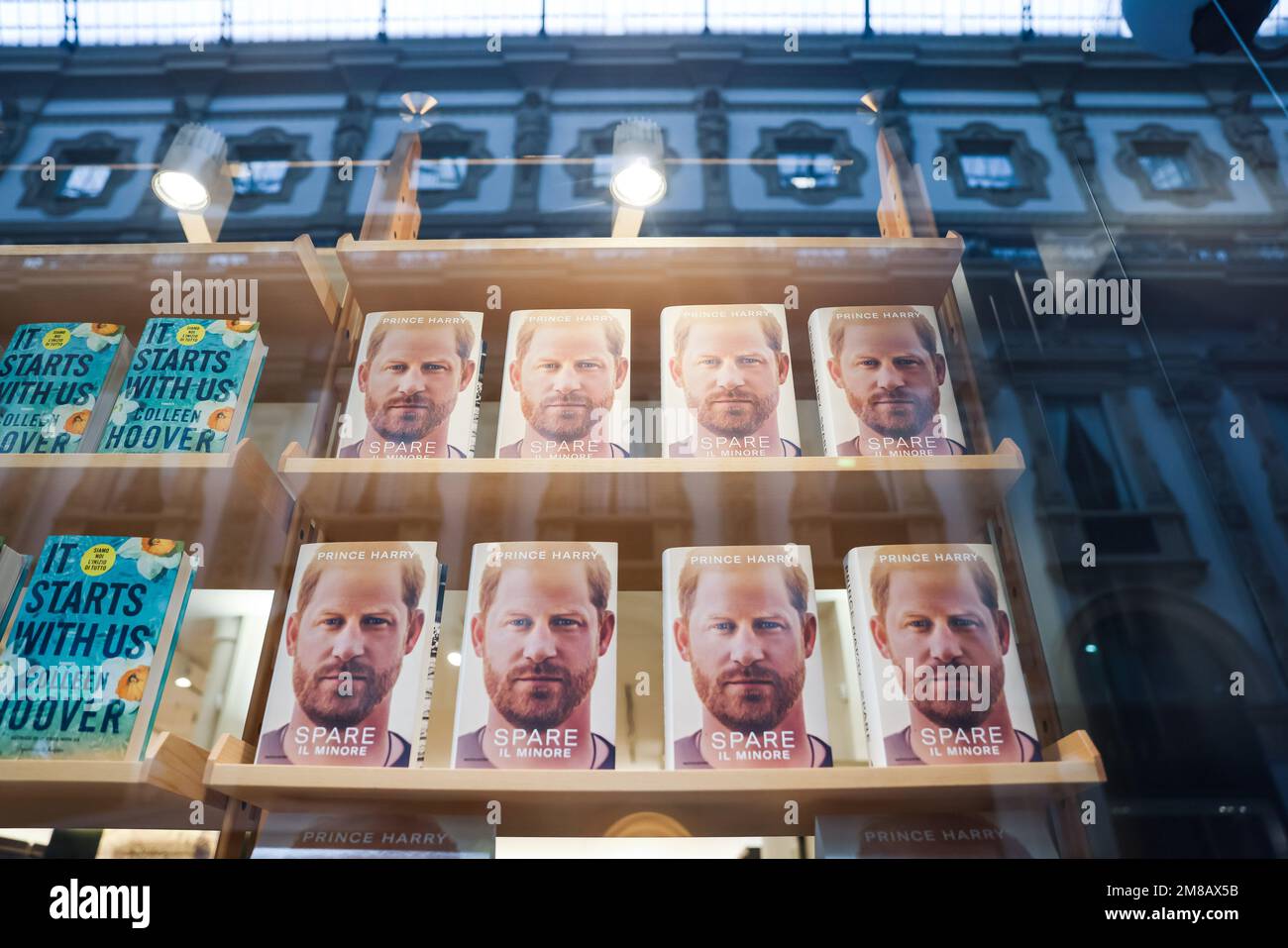 Milan, Italy. 13th Jan, 2023. A general view of the Prince Harry ...