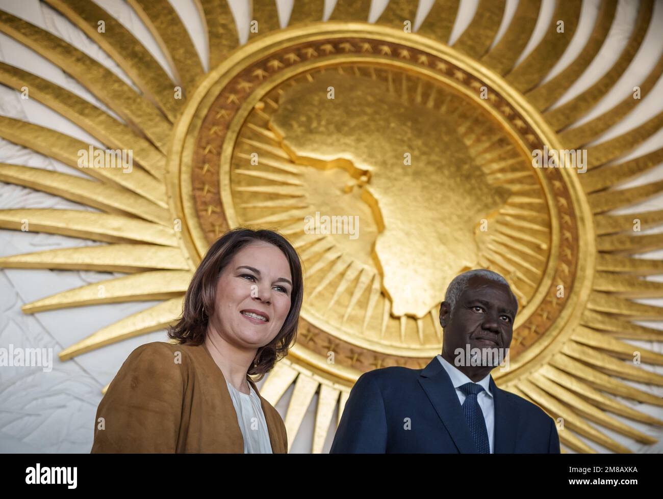 Addis Abeba, Ethiopia. 13th Jan, 2023. Annalena Baerbock (Bündnis90/Die ...