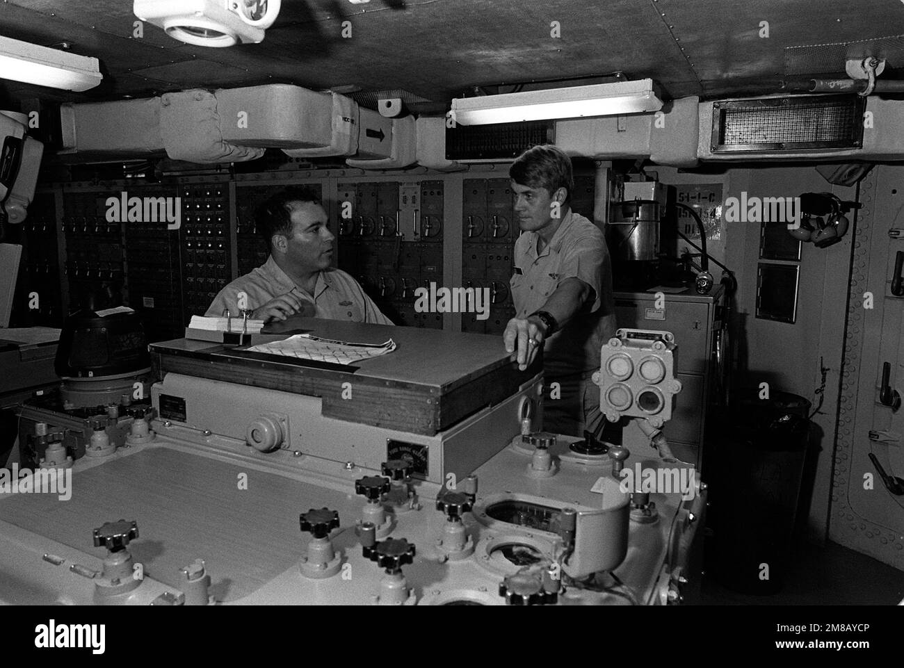 CAPT. Joe Lee Frank, left, executive officer of the battleship USS ...