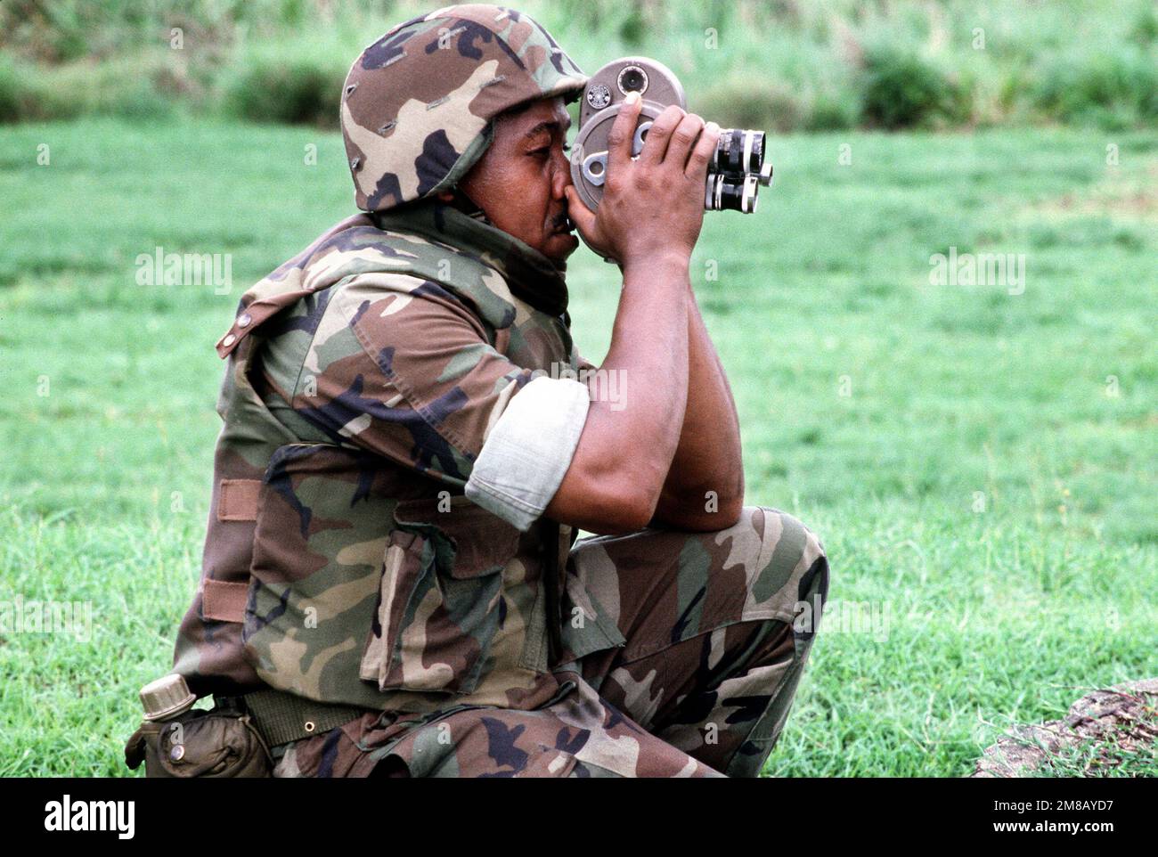 GUNNERY Sergeant Jay Browne, a member of a Marine Corps photographic ...