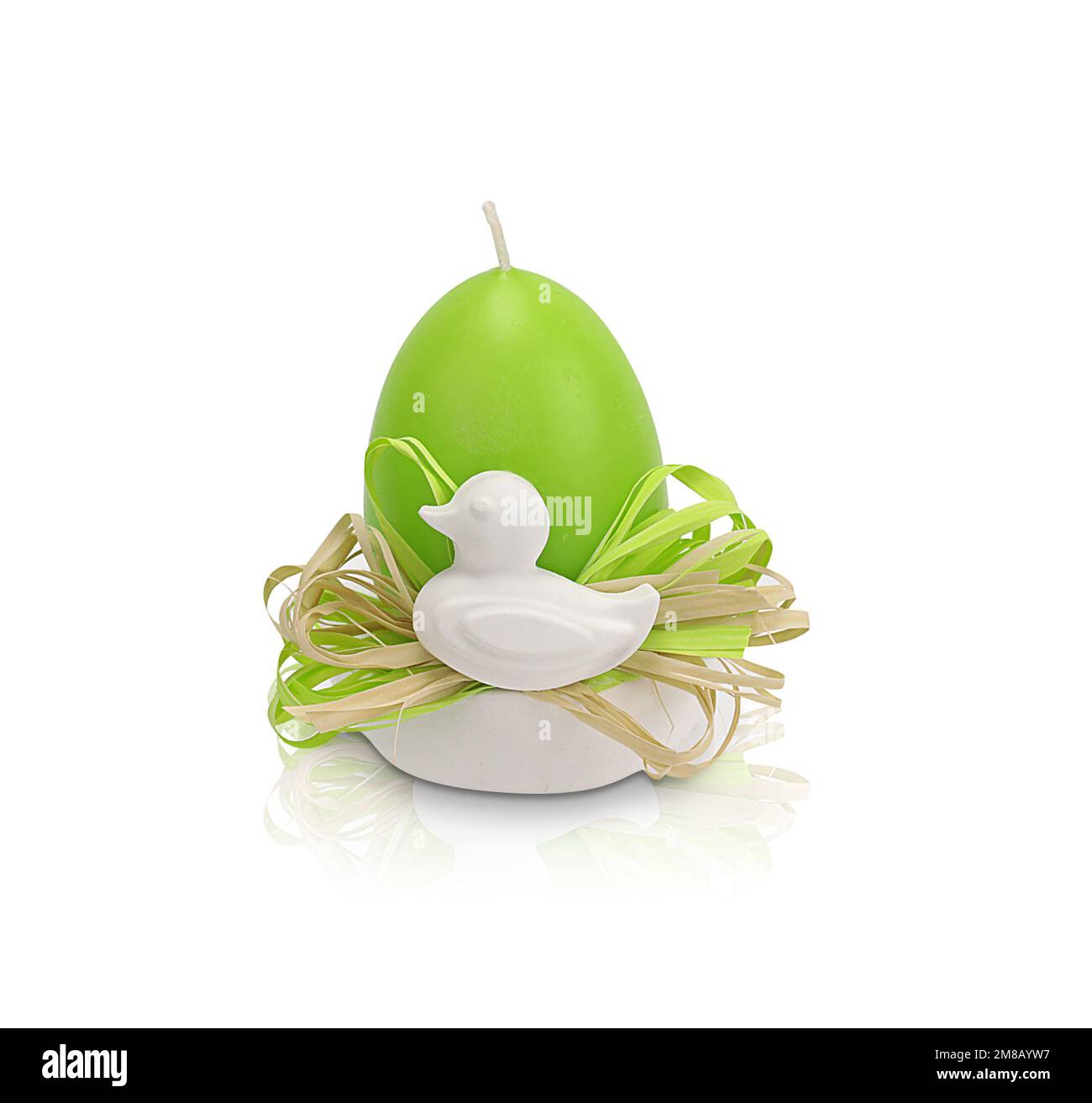 Colored and scented candle in the shape of eggs. Gift for Easter ...