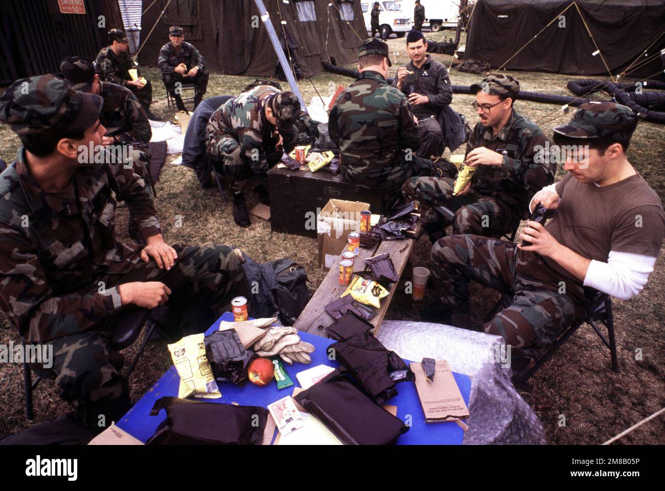 Members of the 834th Aircraft Generations Squadron and the 834th ...
